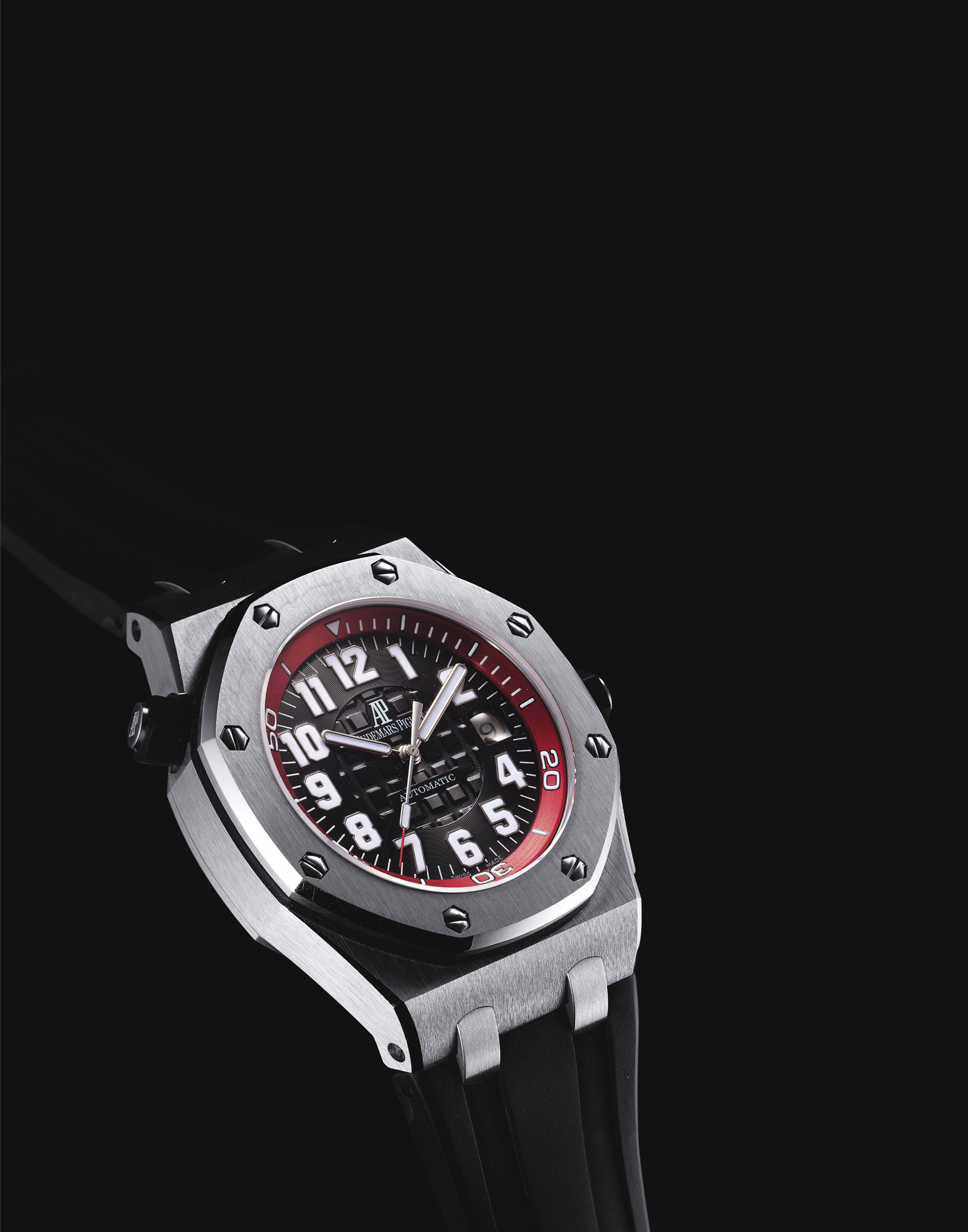 AUDEMARS PIGUET. A STAINLESS STEEL LIMITED EDITION AUTOMATIC WRISTWATCH ...