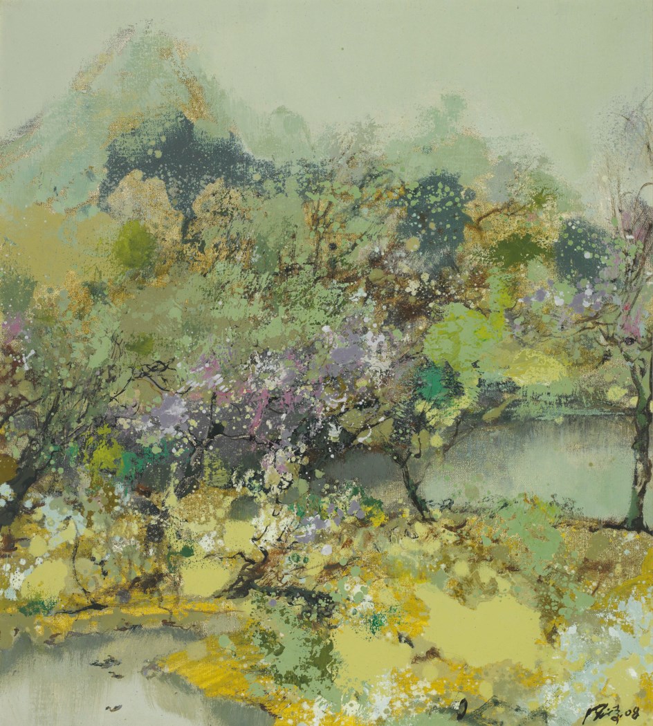 Hong Ling (Chinese, B. 1955) , Spring | Christie's