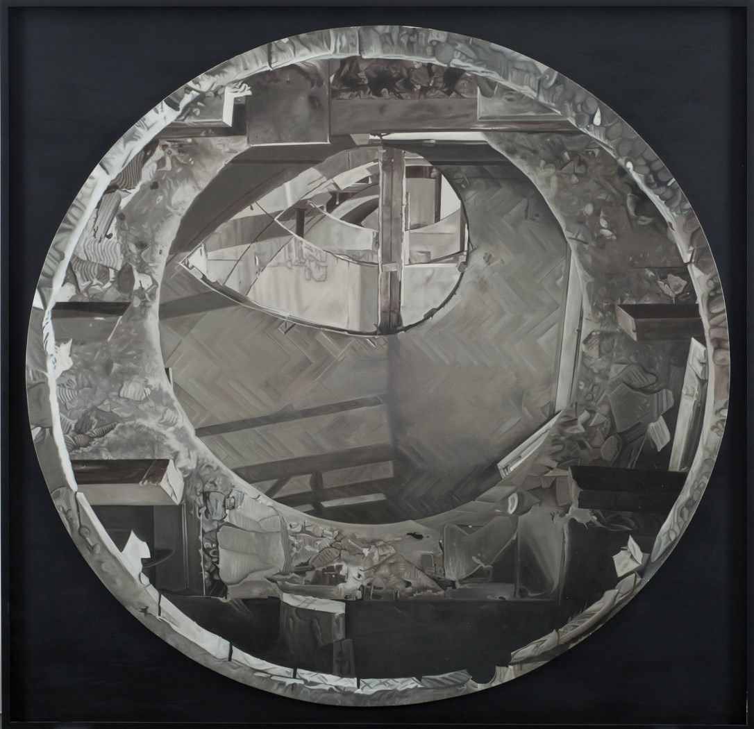 ANNIE CABIGTING (b. 1971) , VIEW OF OFFICE BAROQUE (AFTER GORDON MATTA ...