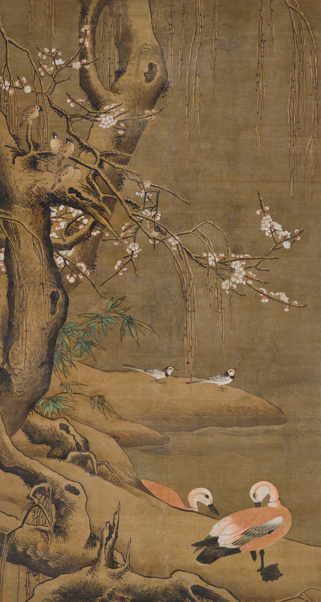 LU JI (ATTRIBUTED TO, CIRCA 1475-1503) , Birds and Flowers | Christie's