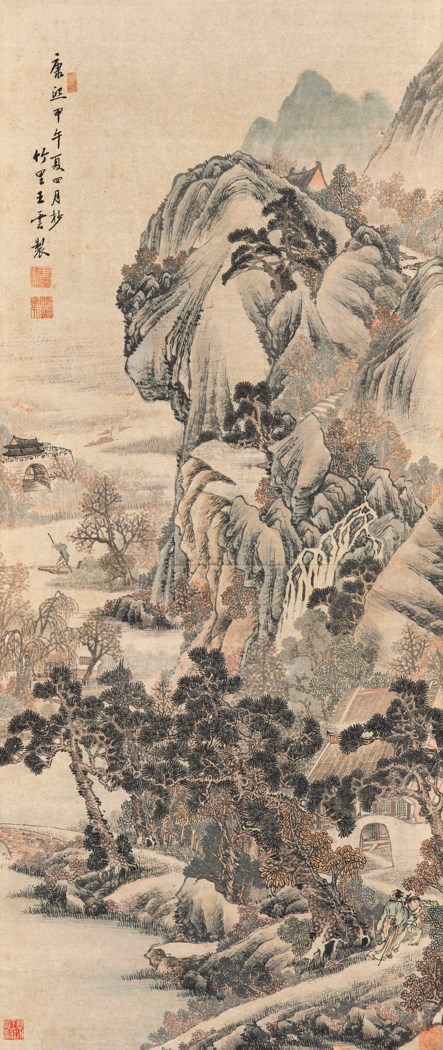 WANG YUN (1652-AFTER 1735) , Autumn Landscape | Christie's