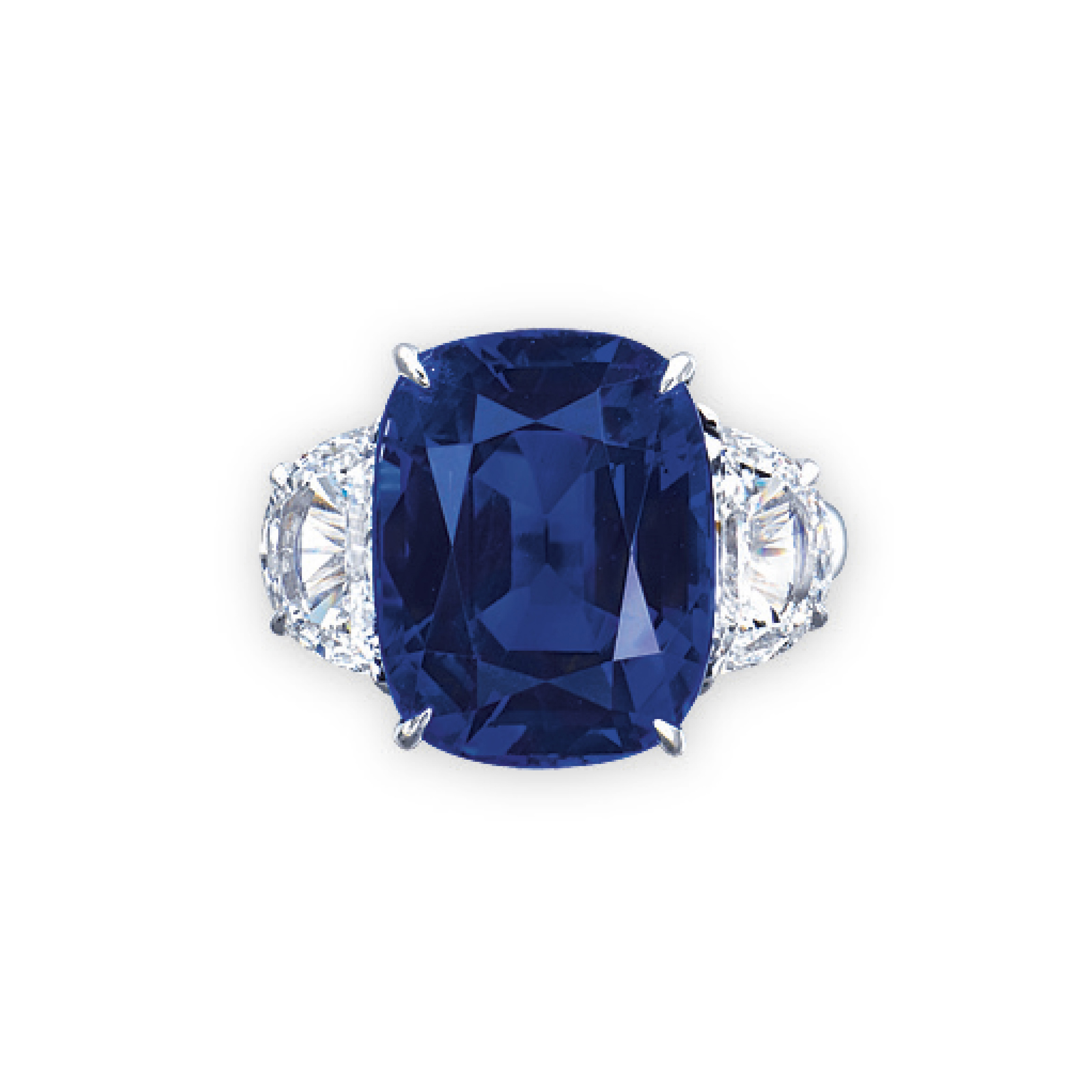 A MAGNIFICENT SAPPHIRE AND DIAMOND PENDANT NECKLACE, BY CHATILA ...