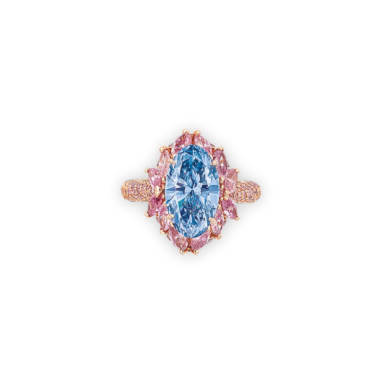 AN EXCEPTIONAL COLOURED DIAMOND RING, BY MOUSSAIEFF | Christie's