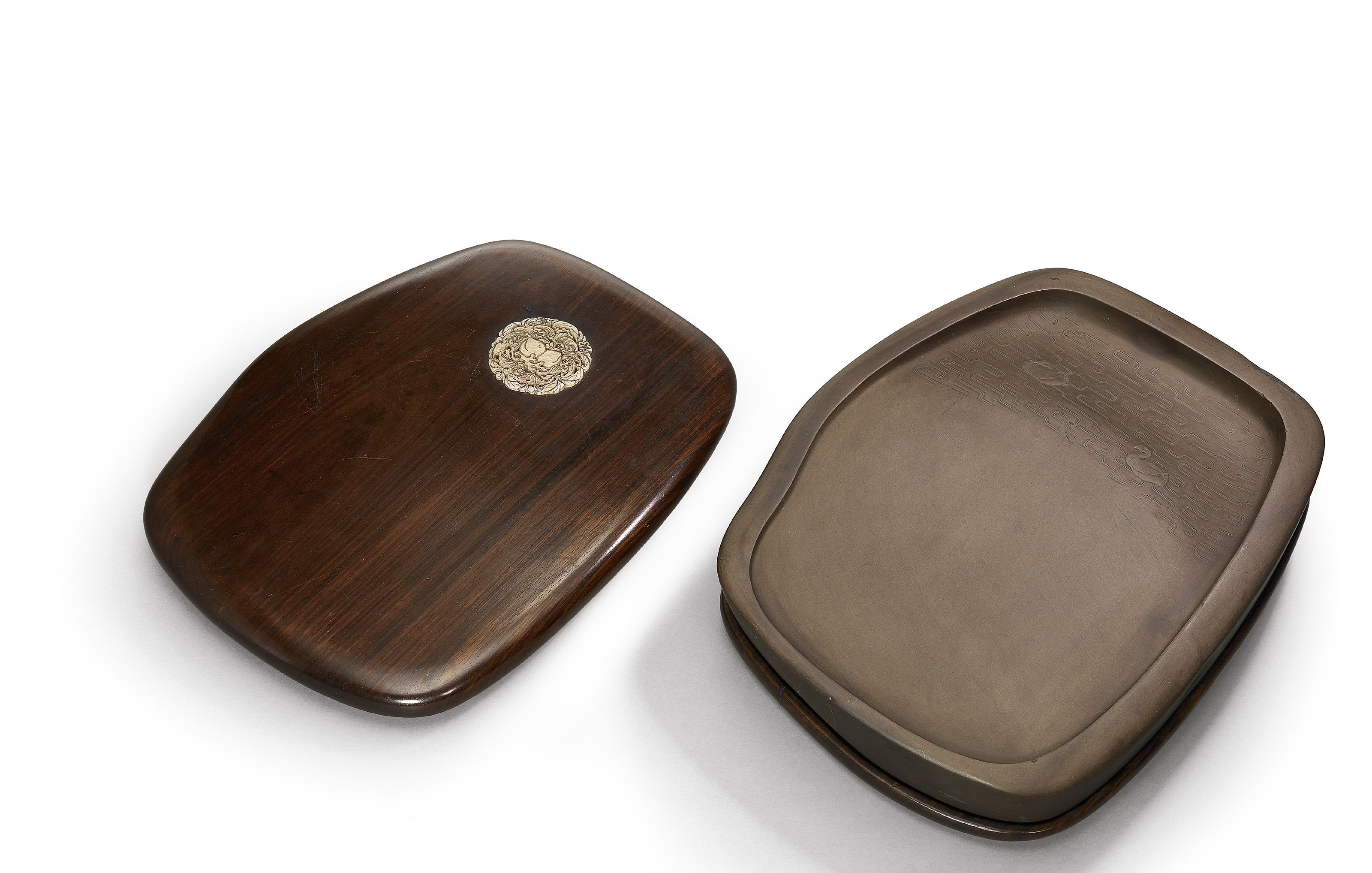 A RECTANGULAR DUAN INKSTONE