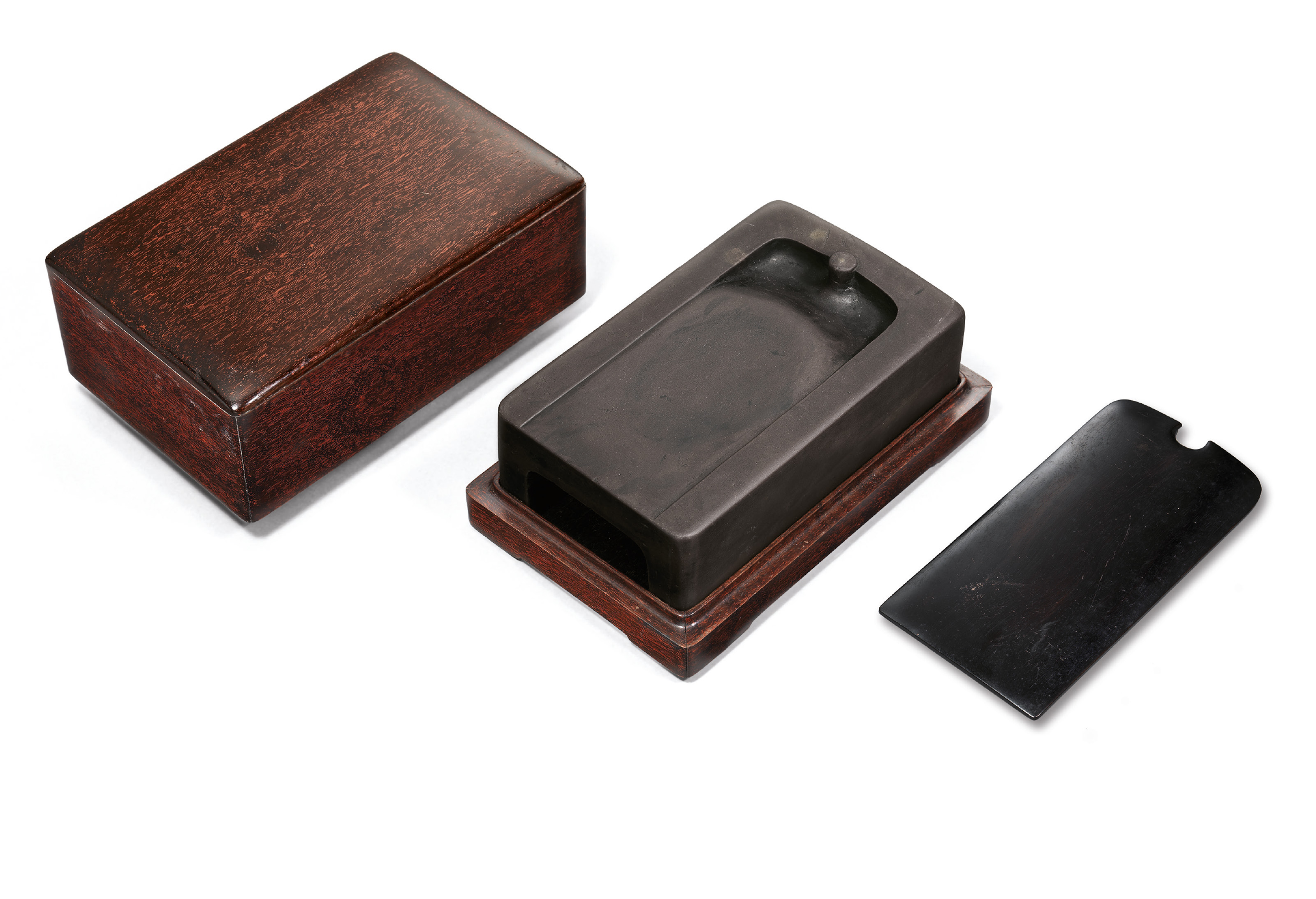 A RECTANGULAR DUAN INKSTONE