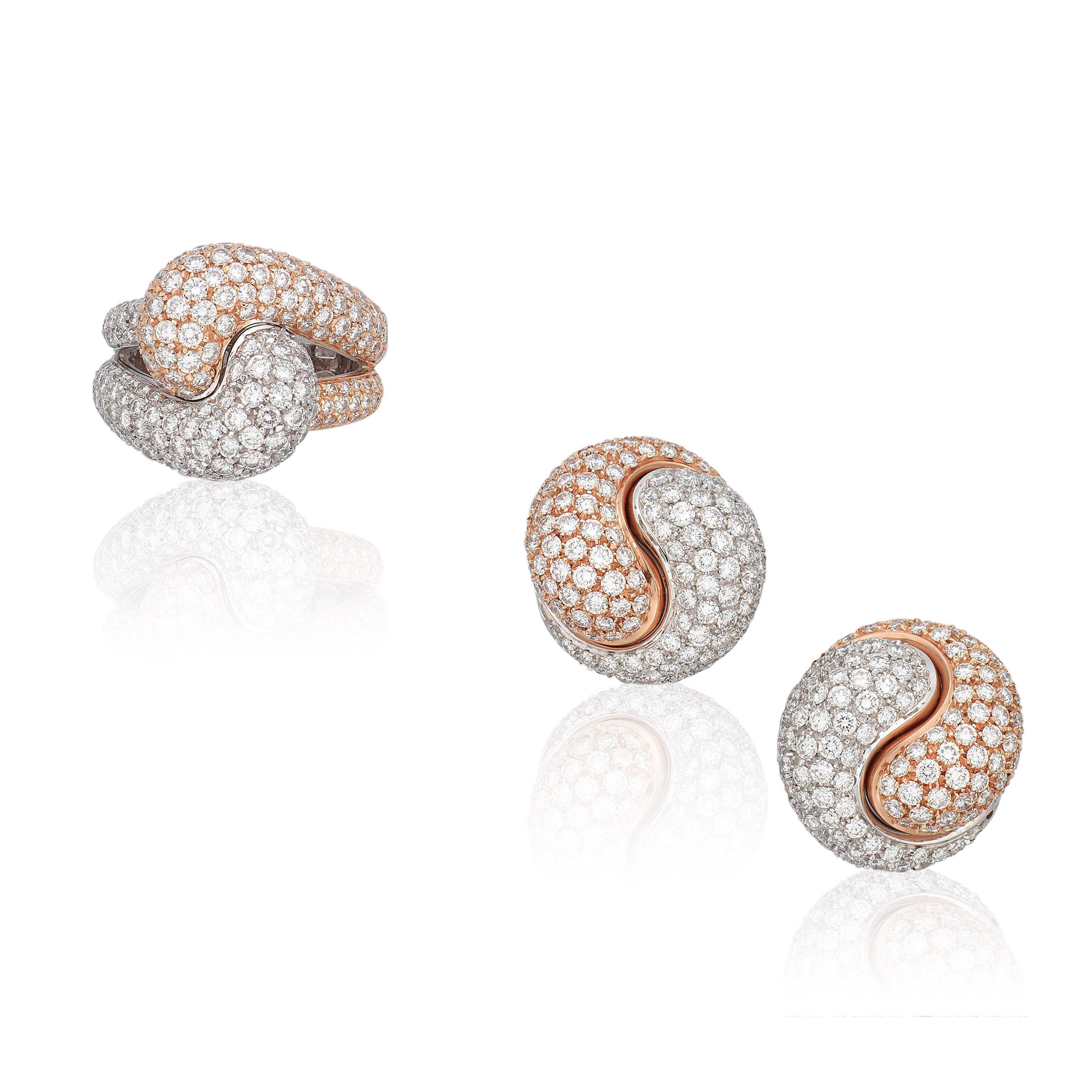 A SET OF DIAMOND JEWELLERY, BY DAMIANI, DAMIANI | Christie’s