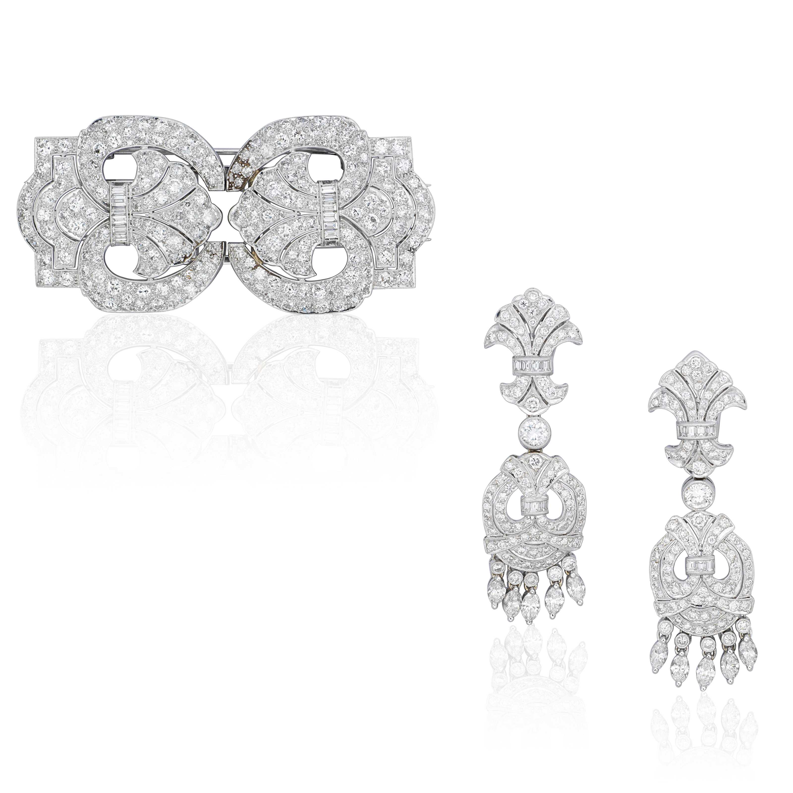 A SET OF DIAMOND JEWELLERY, | Christie’s