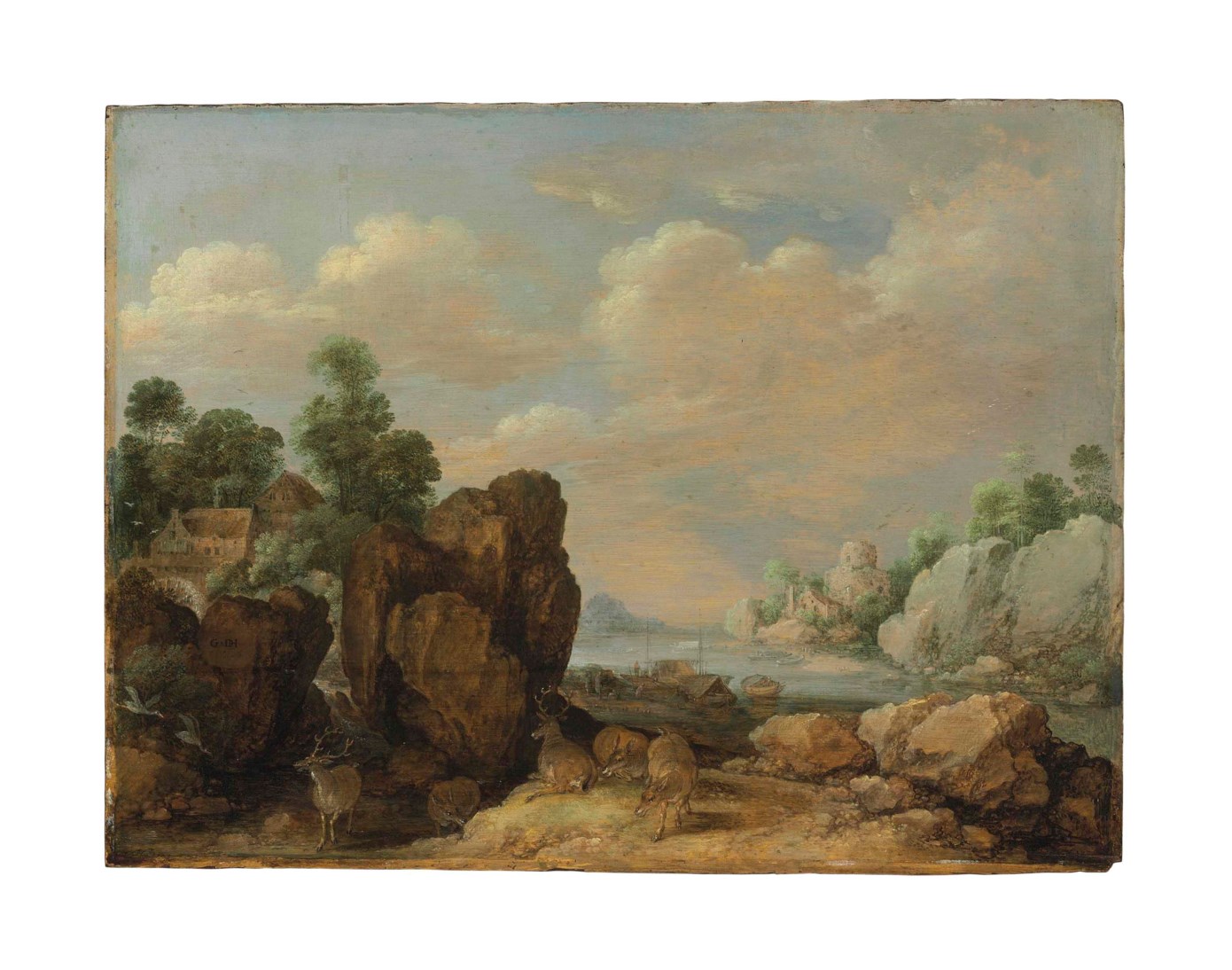Gillis d'Hondecoeter (Antwerp c. 1575-1638 Amsterdam) , A landscape ...