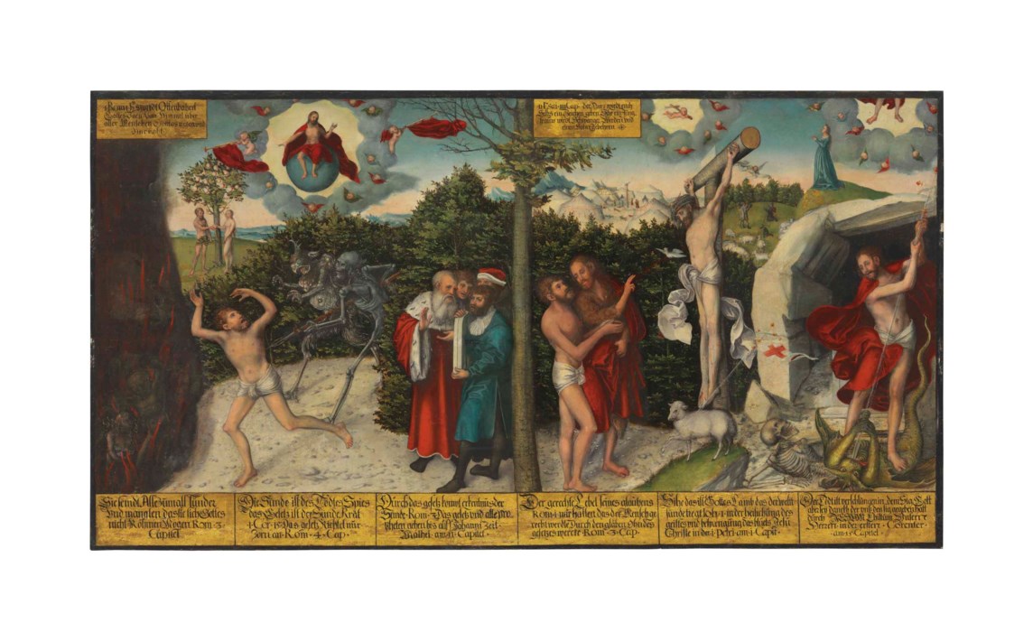 Lucas Cranach I (Kronach 1472-1553 Weimar) and Lucas Cranach II ...