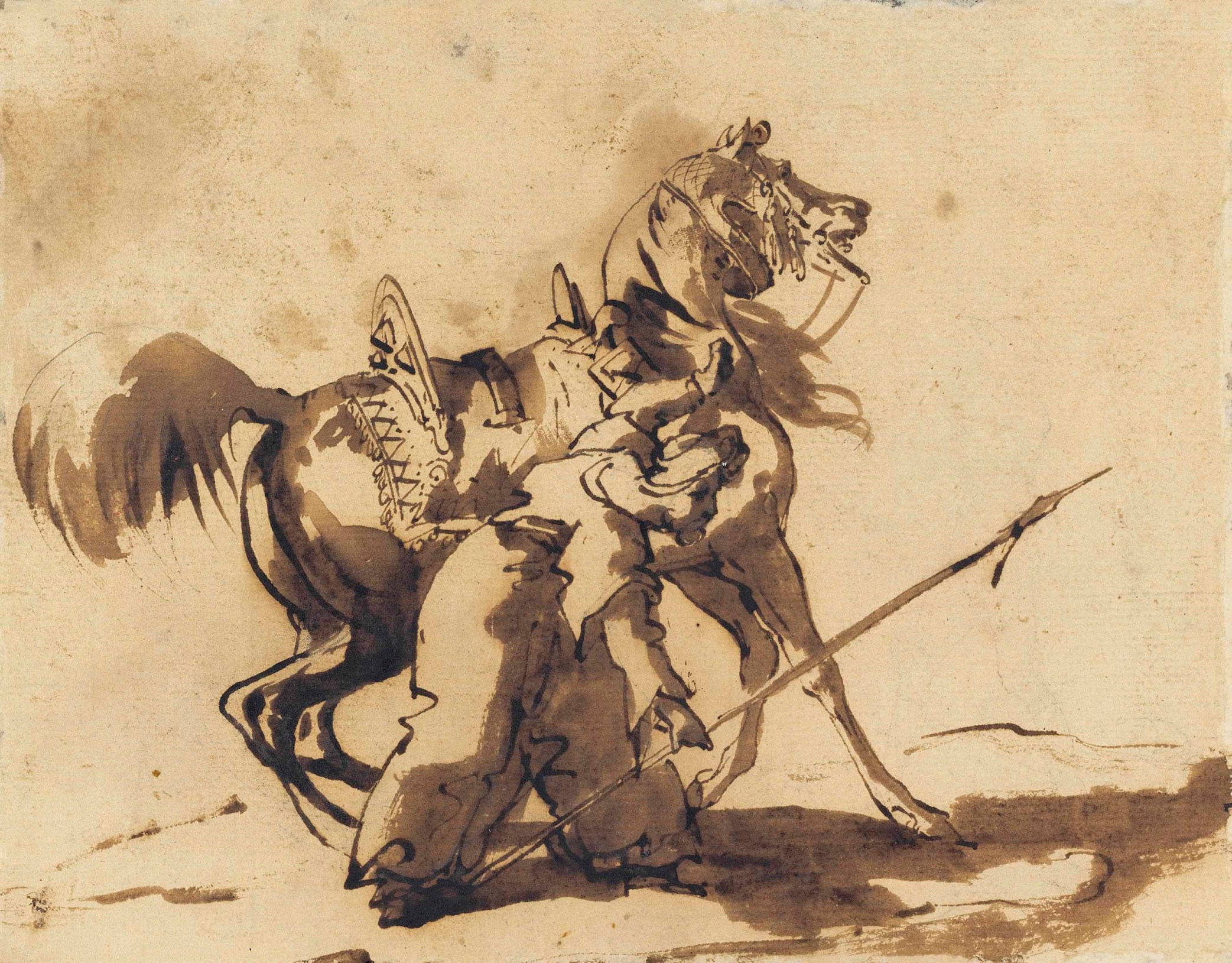 Jean-Louis-André-Théodore Géricault (Rouen 1791-1824 Paris) , A ...