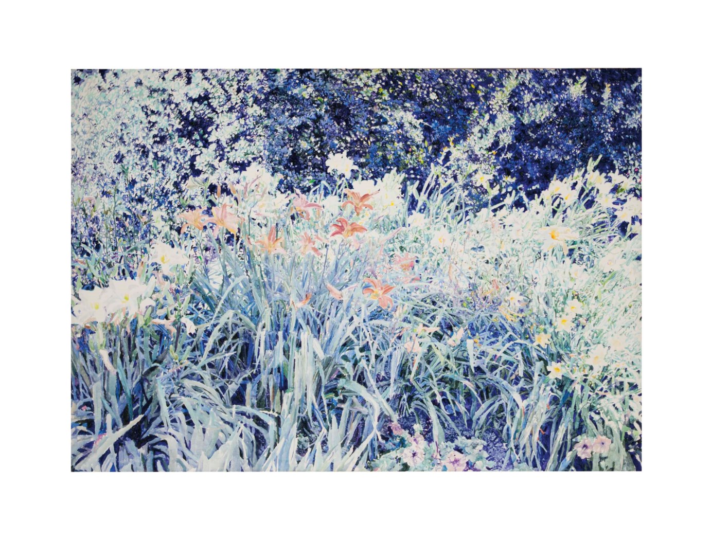 William Nichols (American, b. 1942) , Daylillies | Christie's