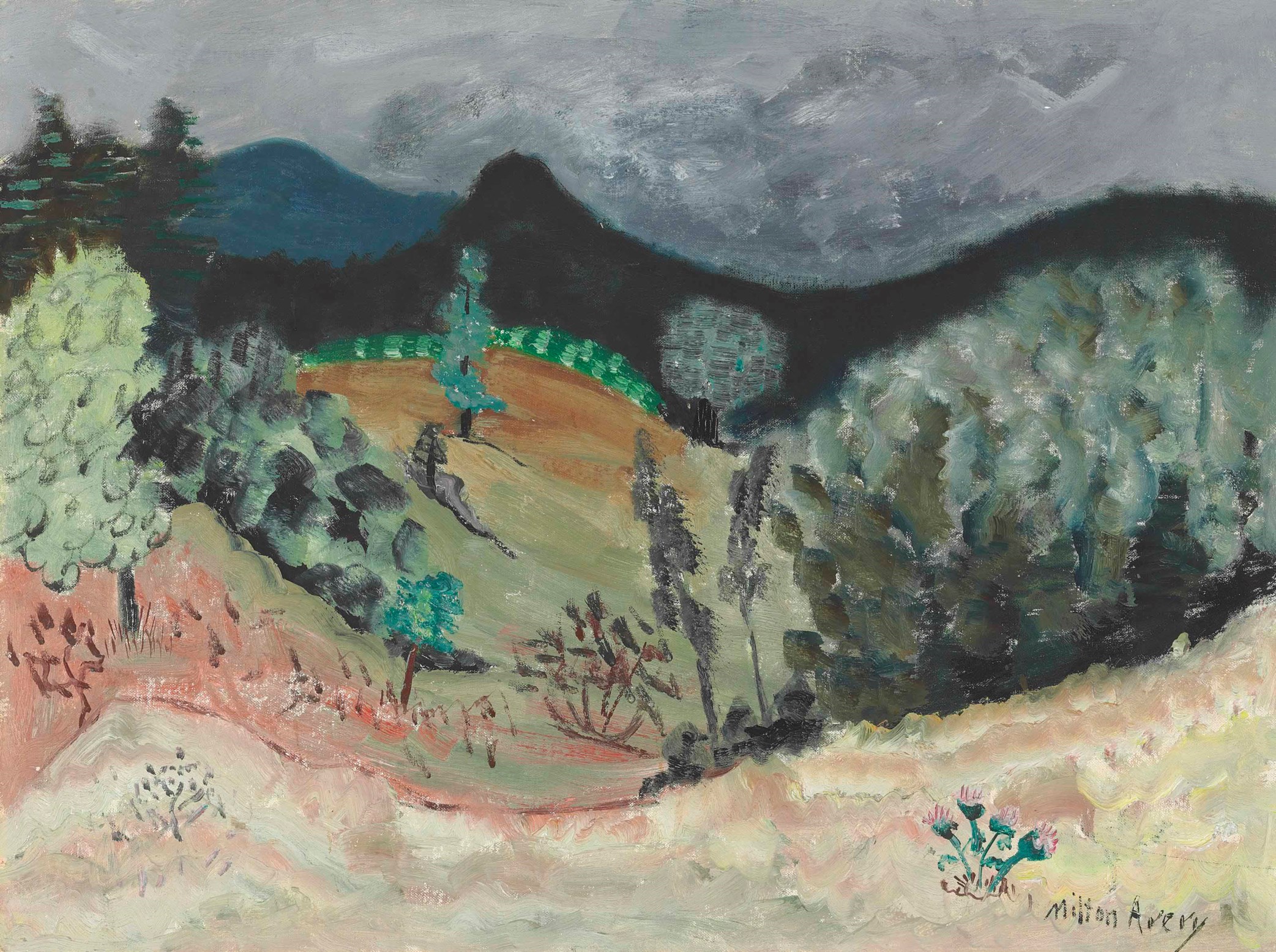 Milton Avery (1885-1965) , Vermont Landscape | Christie's