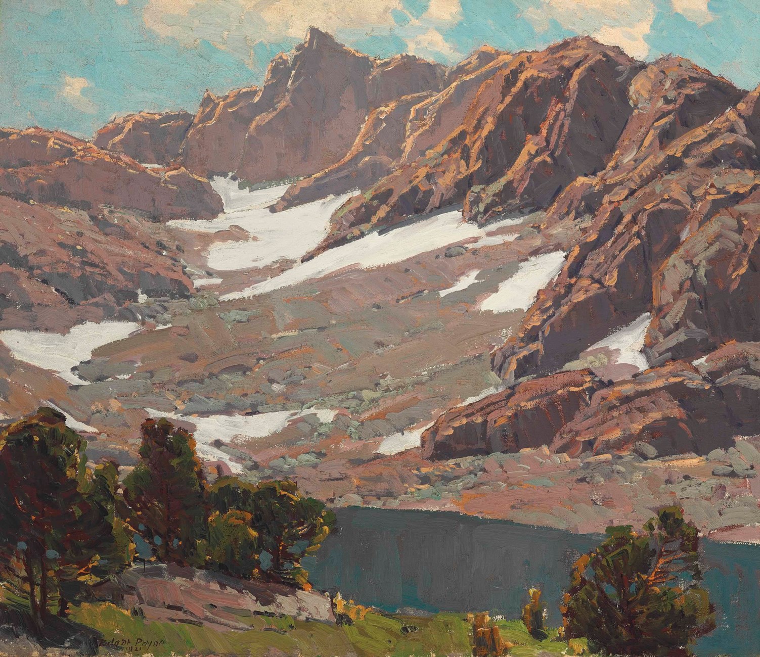 Edgar Alwin Payne (1883-1947) , Peaks of Tioga | Christie's
