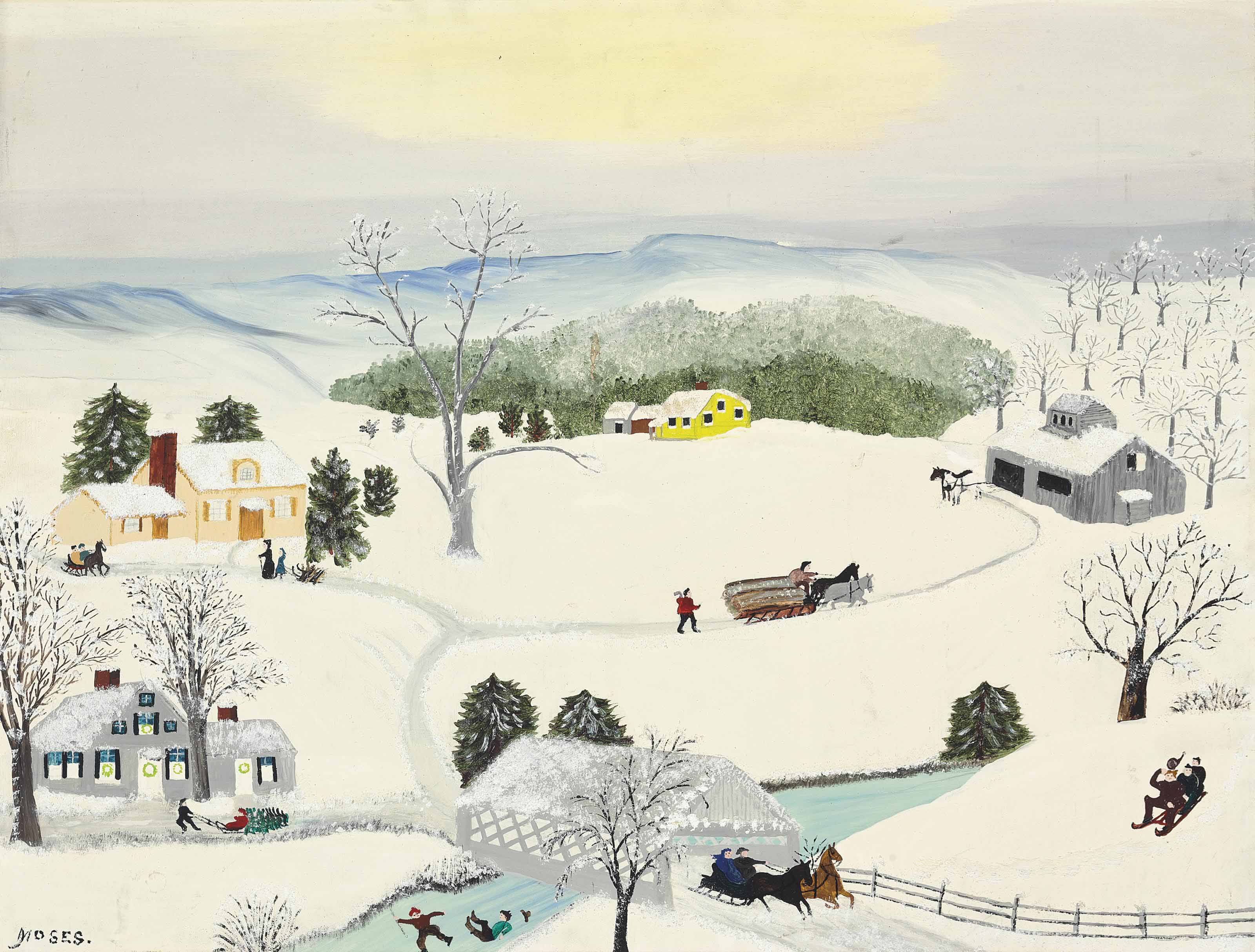 Anna Mary Robertson 'Grandma' Moses (1860-1961)