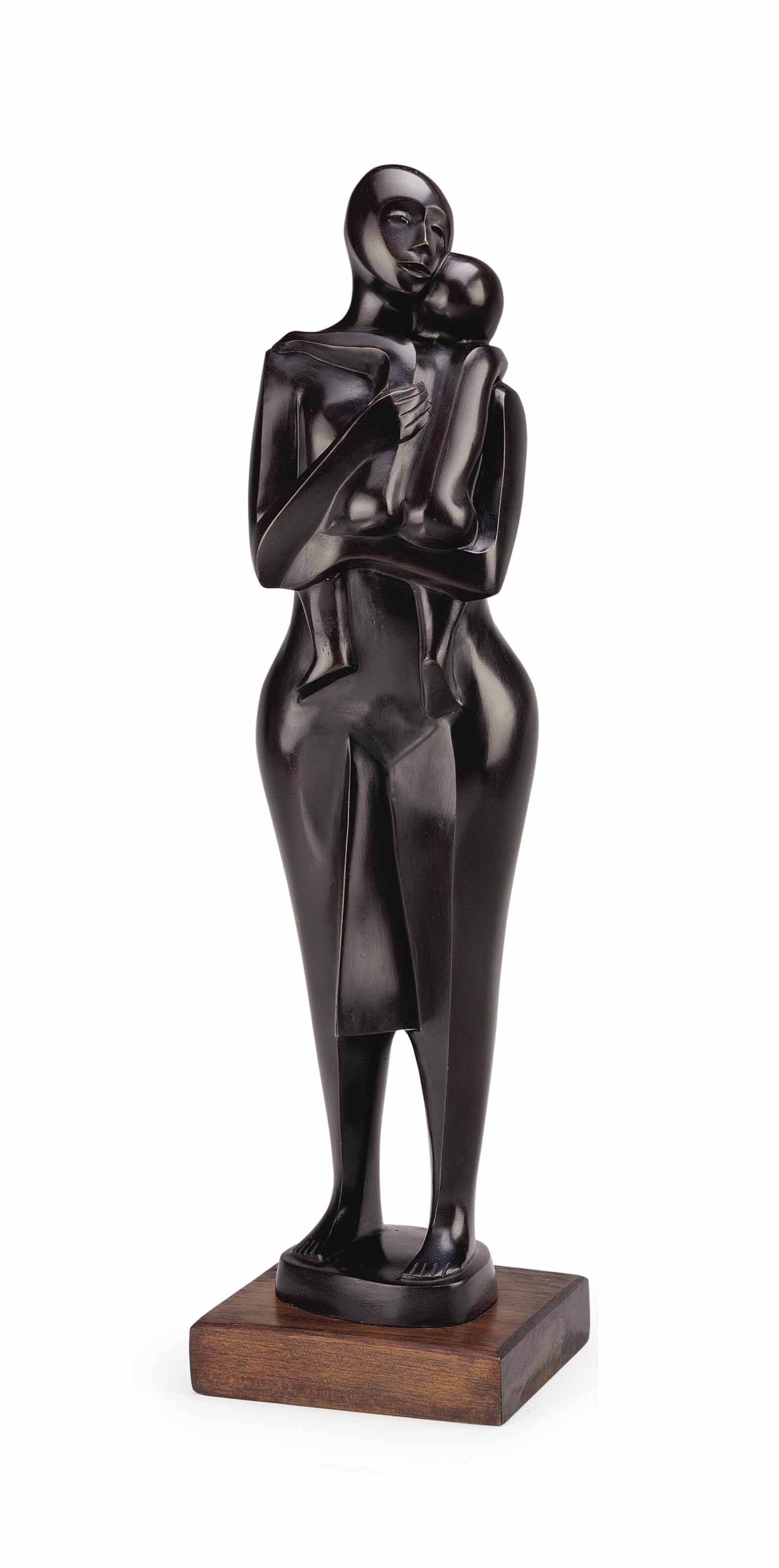 Elizabeth Catlett (1915-2012) , 'Mother and Child' | Christie's