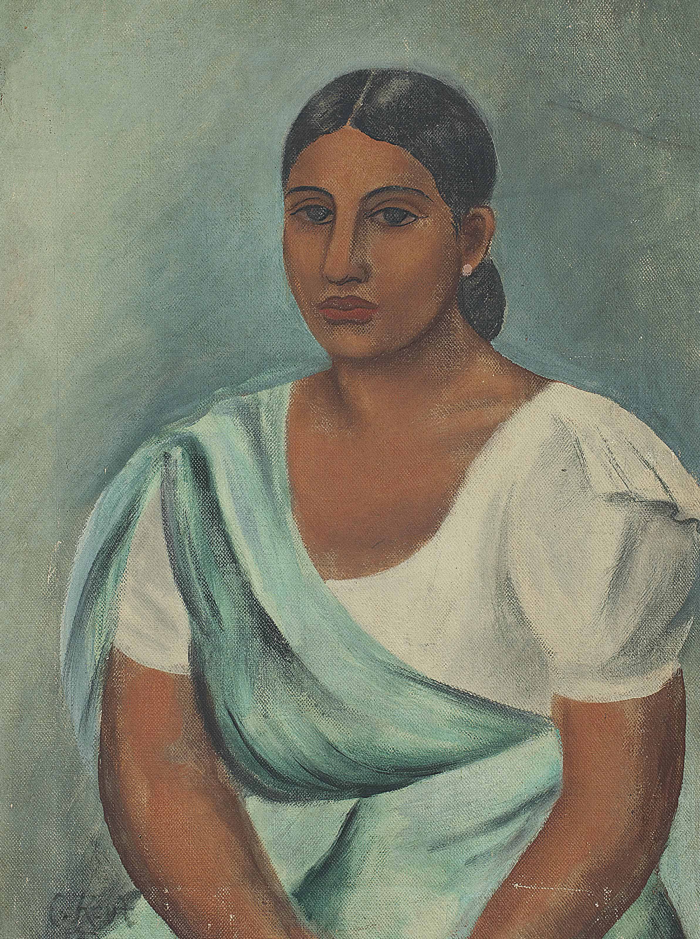 GEORGE KEYT (1901-1993) , Untitled (Sri Lankan Woman) | Christie's
