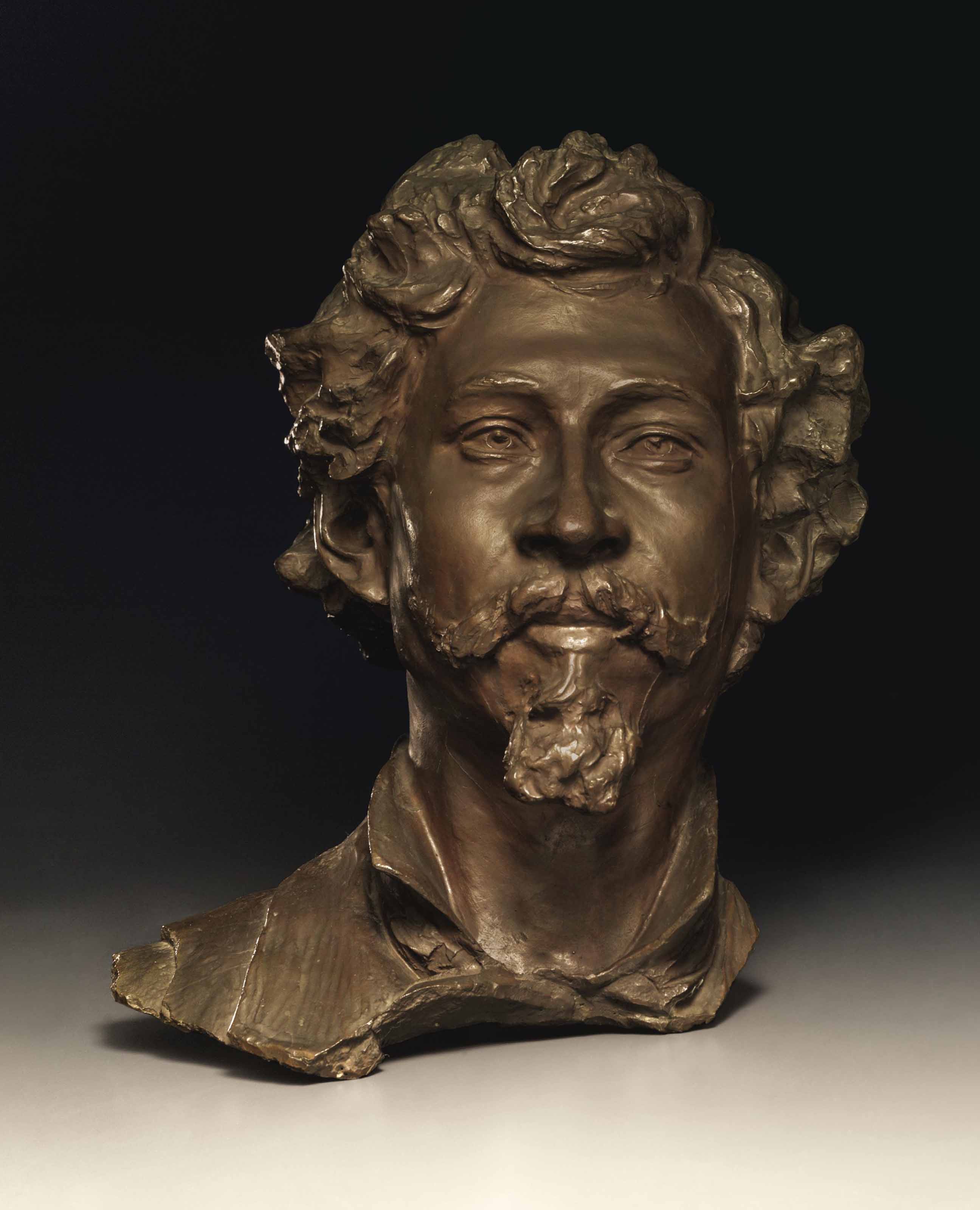 Viktor Vasnetsov (1848-1926) , Portrait of I.E. Repin | Christie's