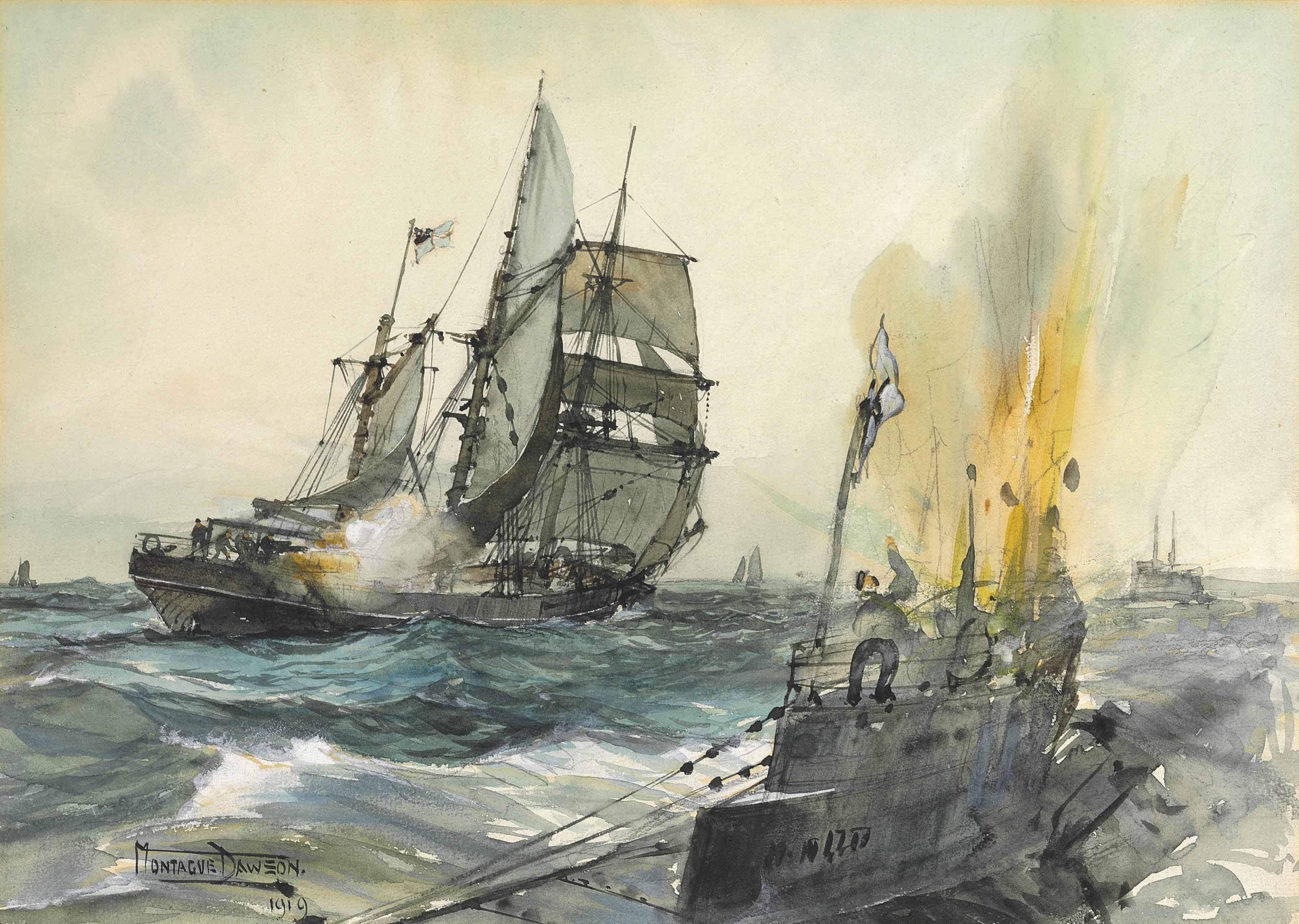 Montague Dawson F.R.S.A., R.S.M.A. (British, 1895-1973)