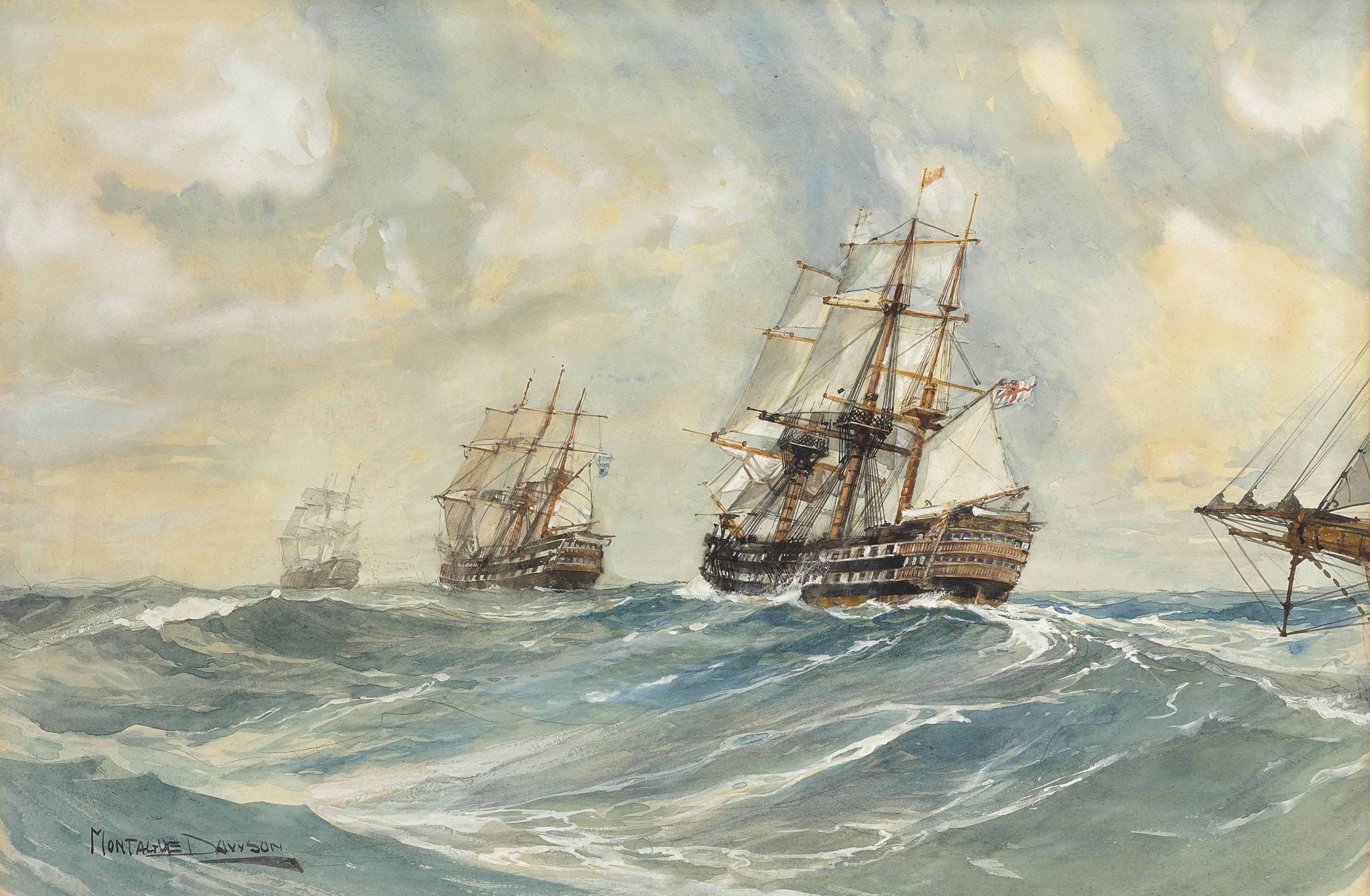 Montague Dawson F.R.S.A., R.S.M.A. (British, 1895-1973)