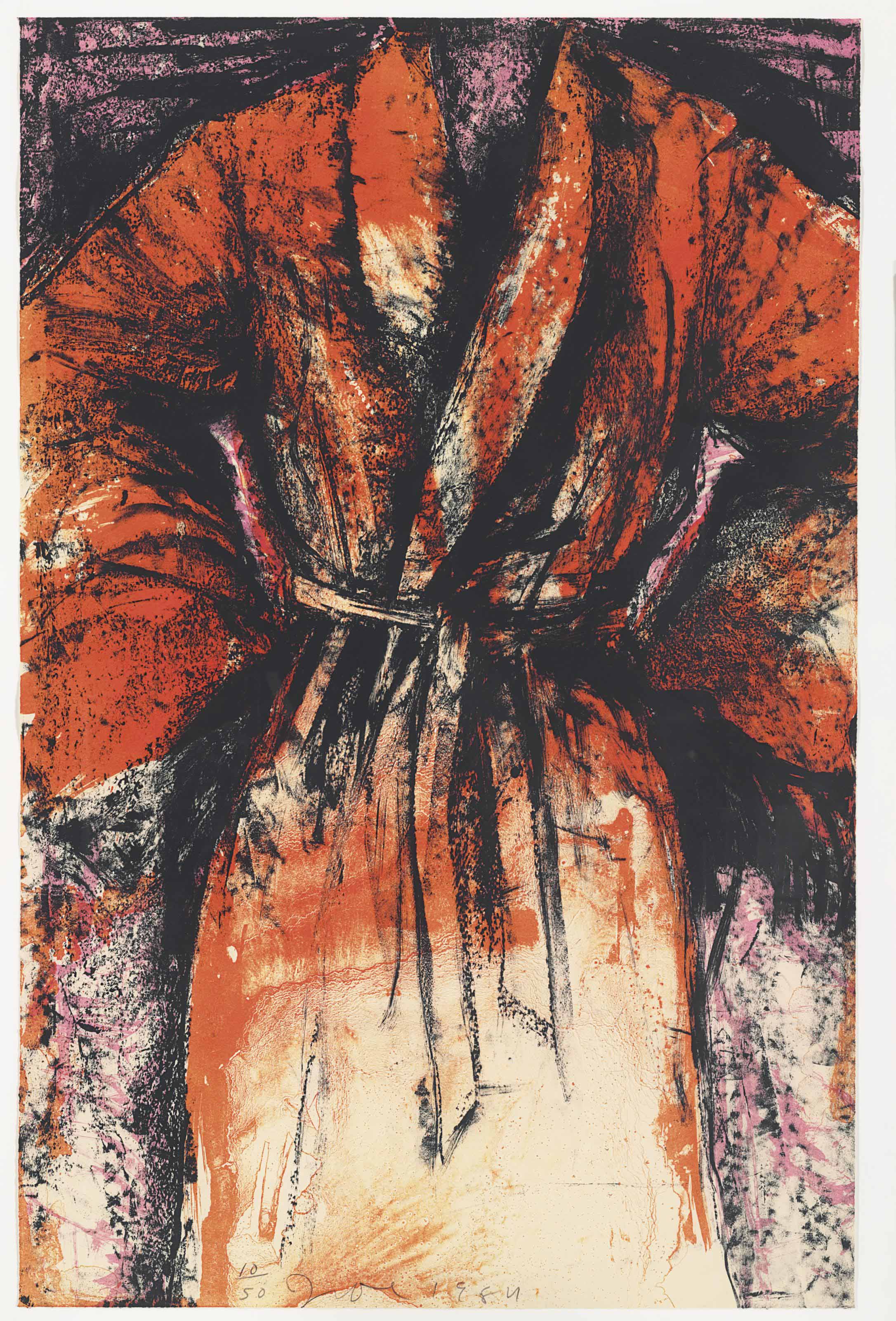 JIM DINE (b. 1935) , A Robe in Los Angeles | Christie's