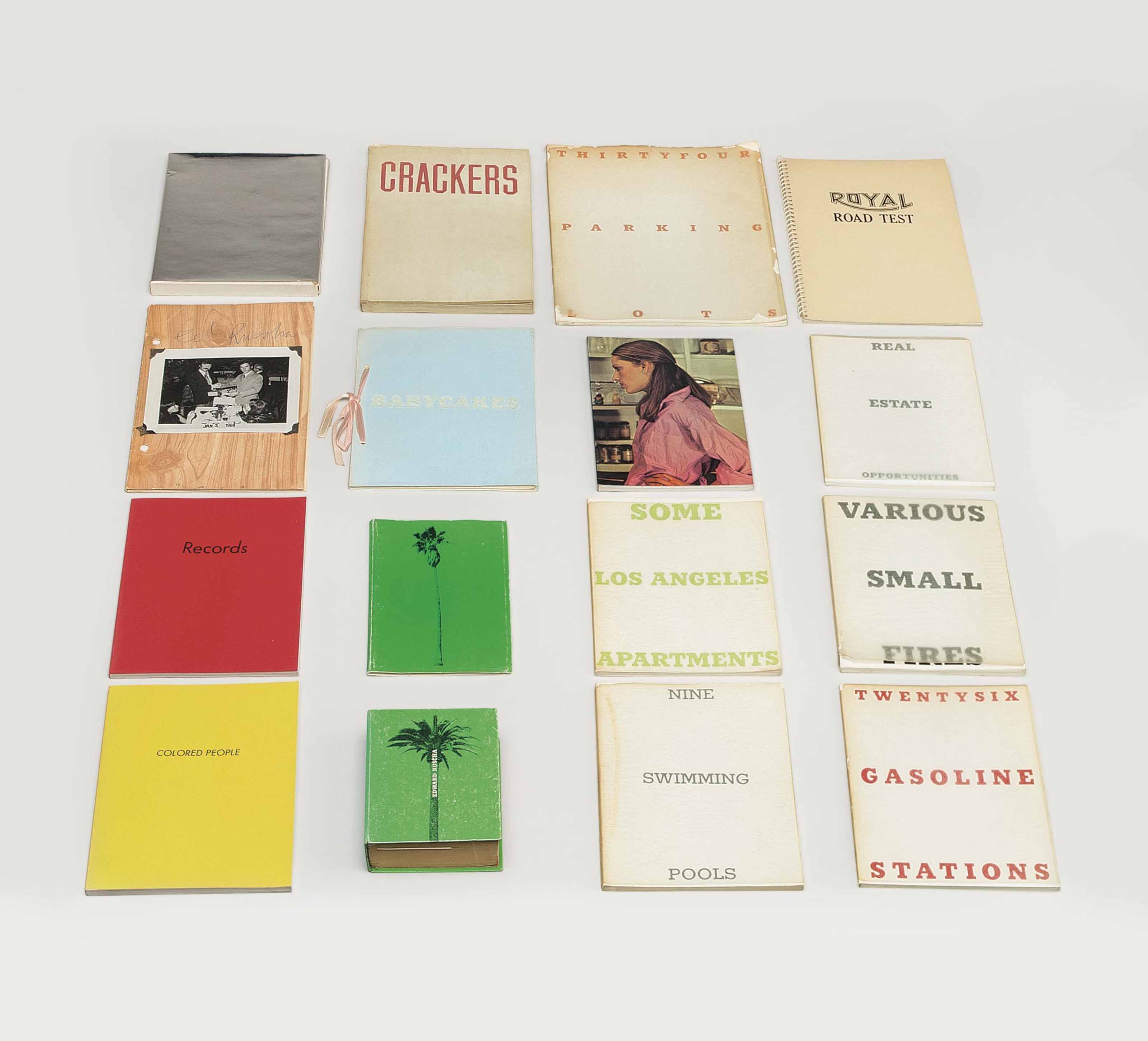 Ed Ruscha (b. 1937) , A group of 16 artist's books | Christie's