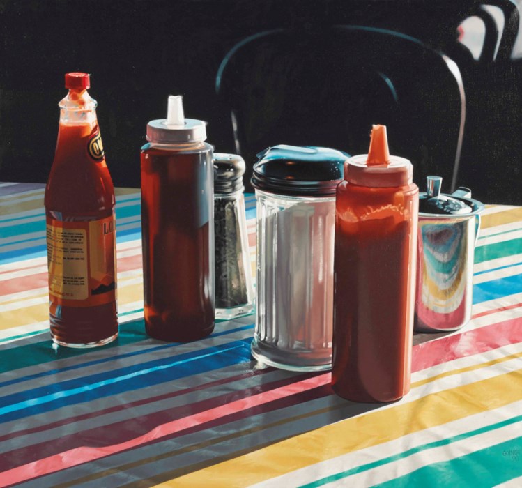 Ralph Goings (b. 1928) , Still Life--Back View | Christie's