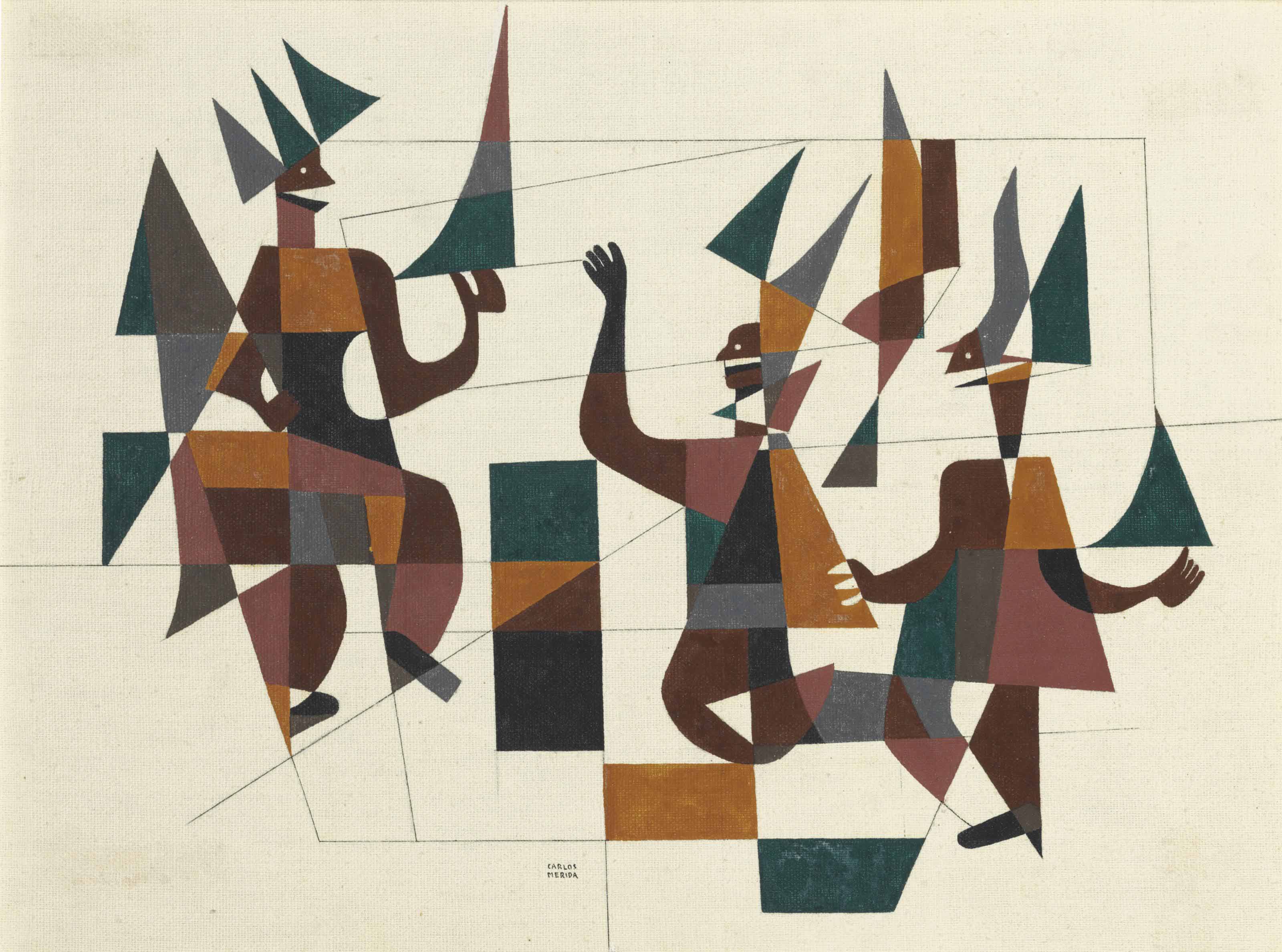 Carlos Mérida (Guatemalan 1891-1984) , Las profecías | Christie's