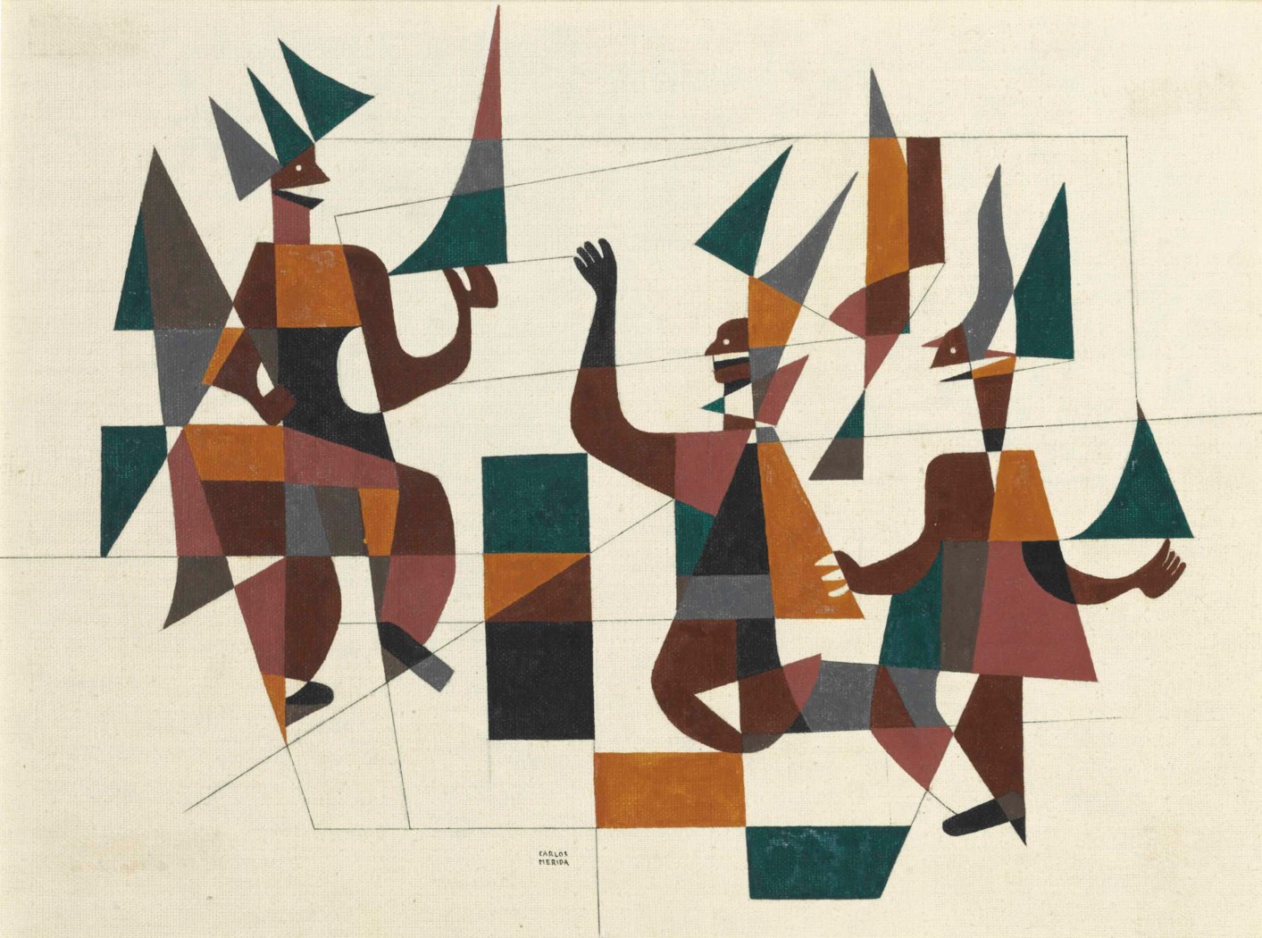 Carlos Mérida (Guatemalan 1891-1984) , Las profecías | Christie's