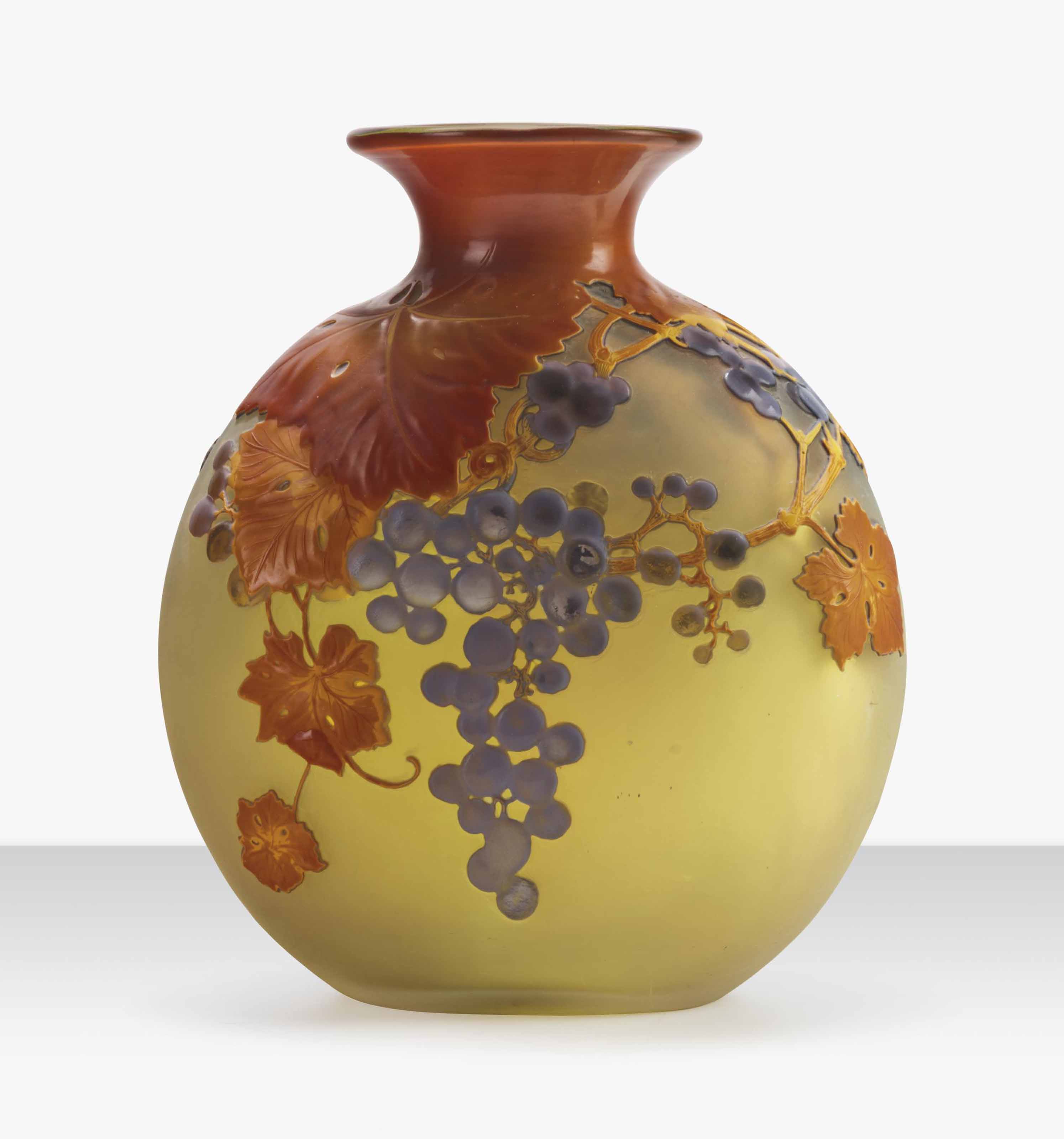 Galle Signature On Vase
