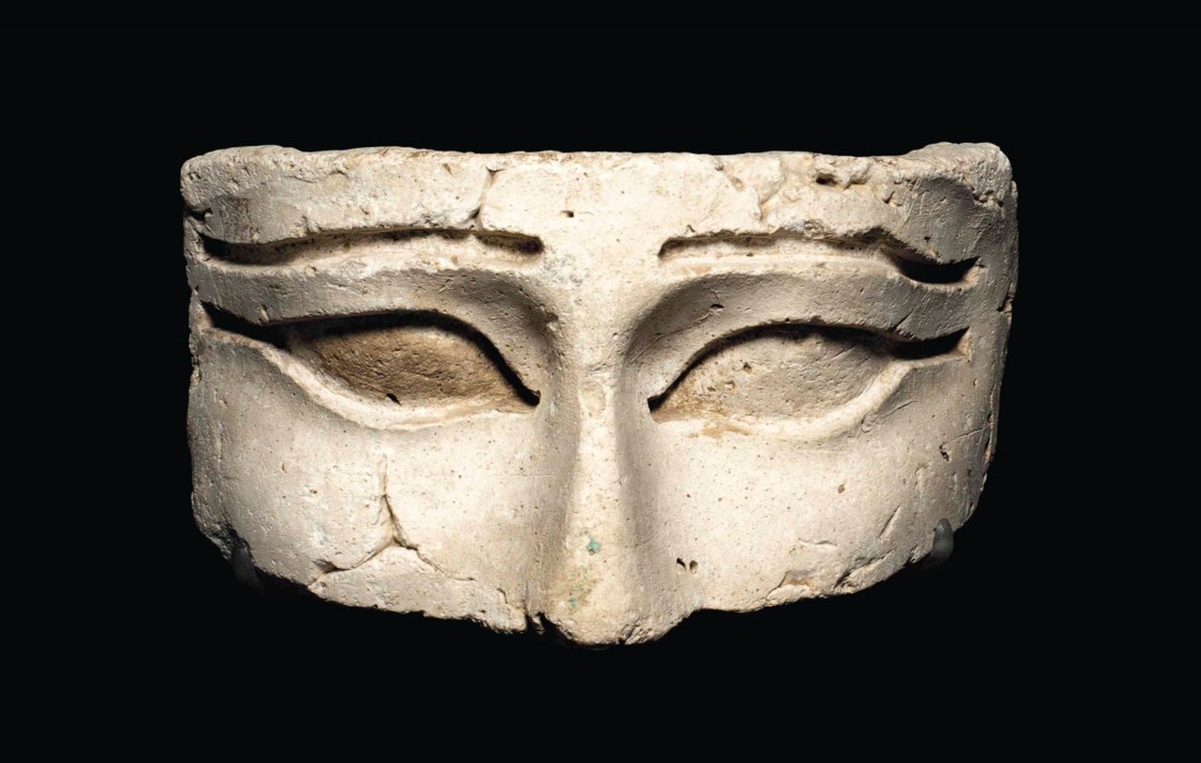 AN EGYPTIAN PLASTER SCULPTOR'S MODEL