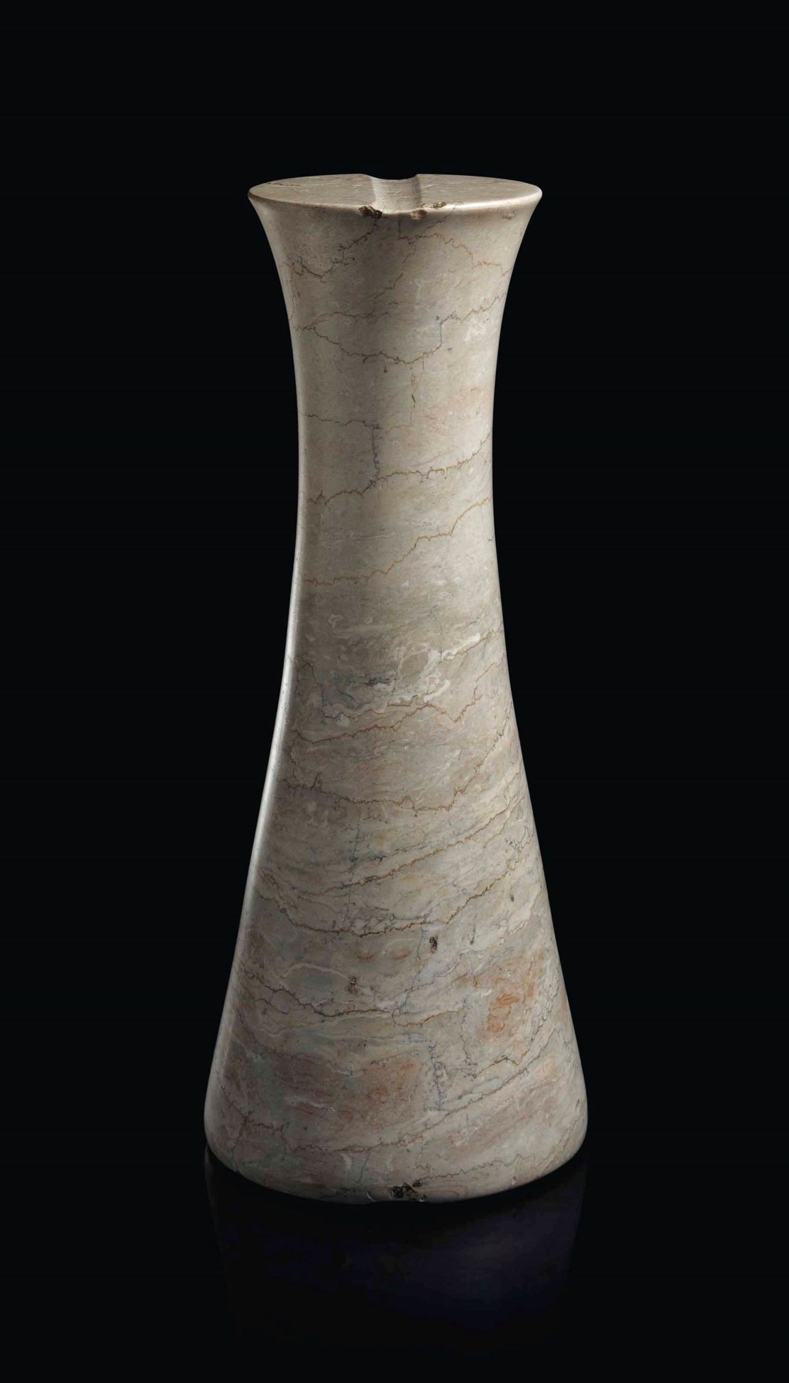 A BACTRIAN STONE RITUAL OBJECT , CIRCA LATE 3RD-EARLY 2ND MILLENNIUM B ...