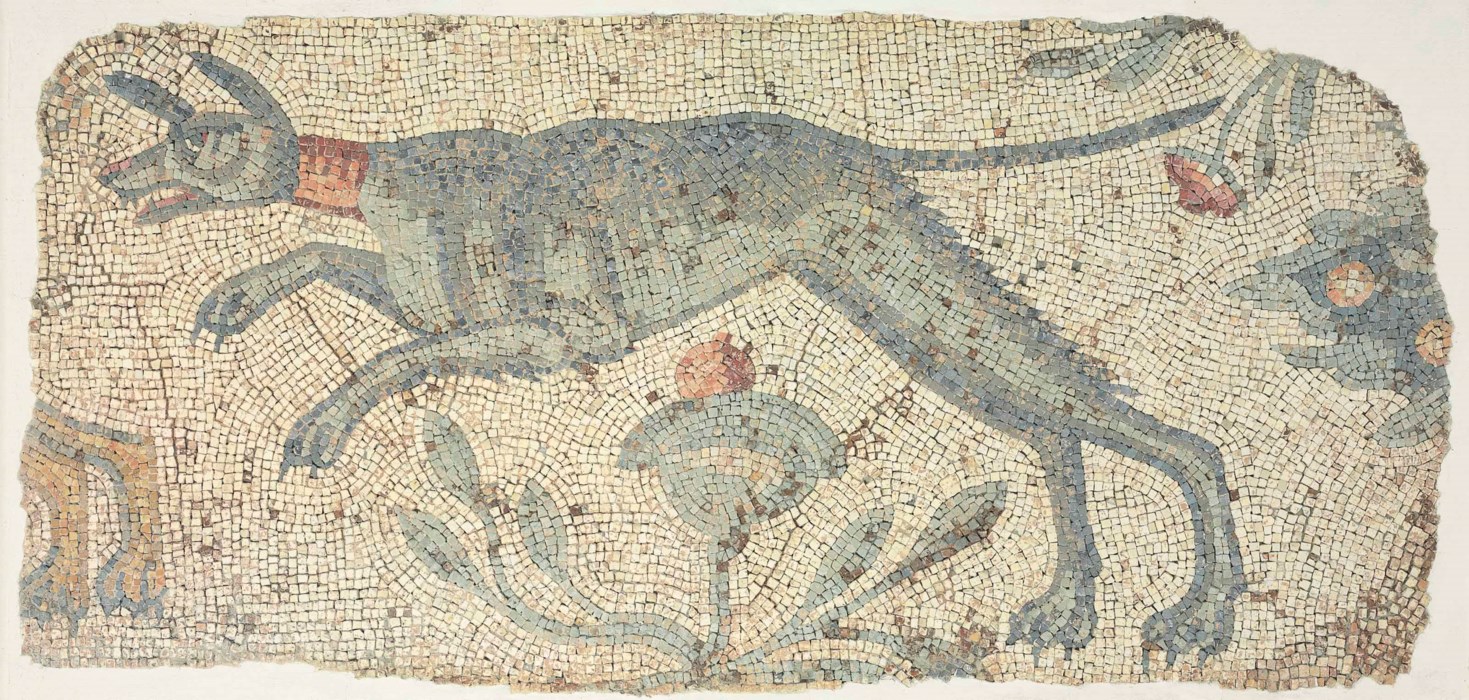 A LATE ROMAN MARBLE MOSAIC PANEL , CIRCA 4TH-5TH CENTURY A.D. | Christie's