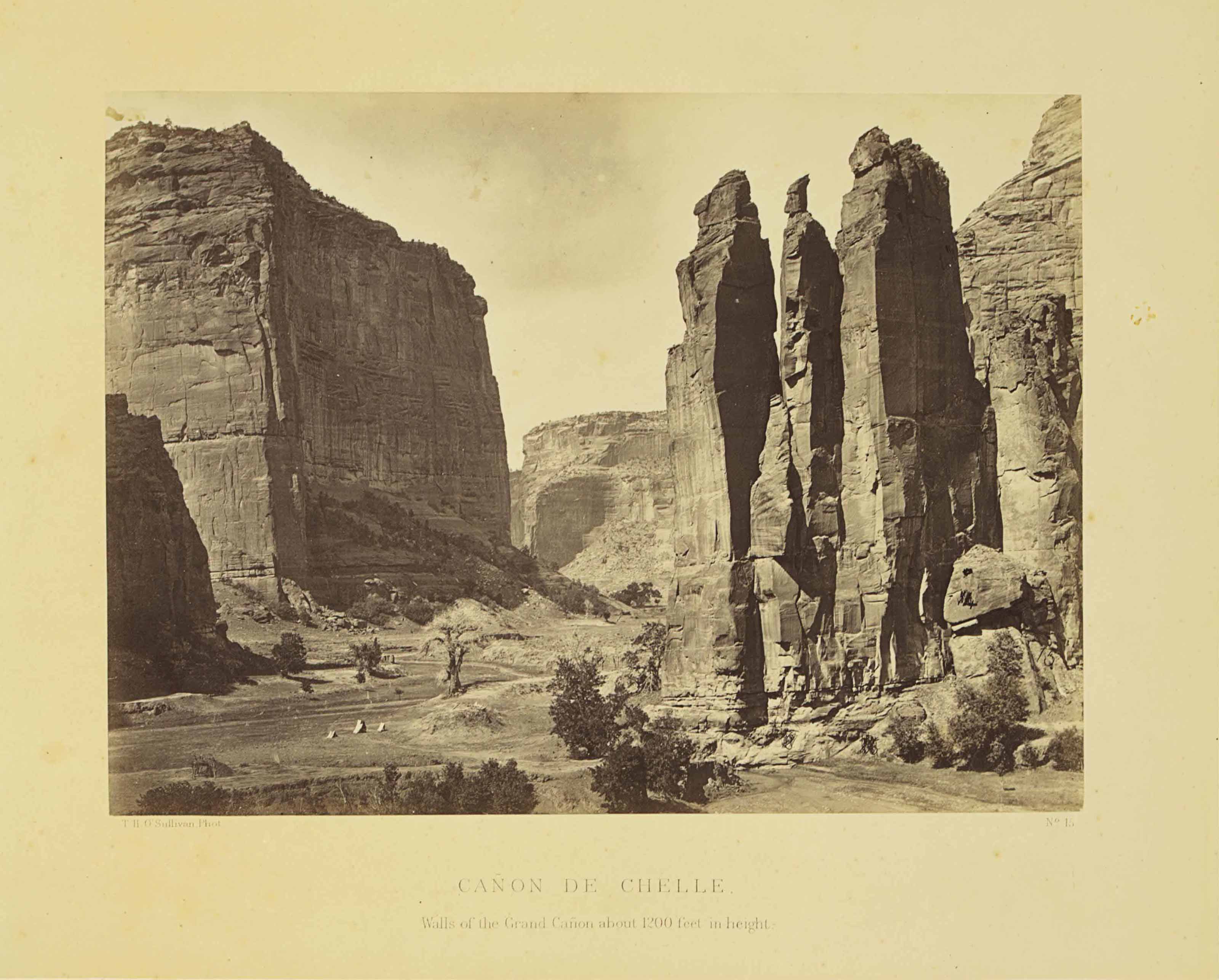 [WHEELER SURVEY]. -- Timothy O'SULLIVAN (ca 1840-1882) and William BELL ...