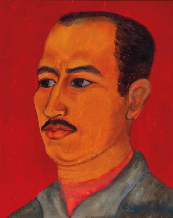 Olga Costa (German/Mexican, 1913-1994), Portrait of José Chávéz Morado ...
