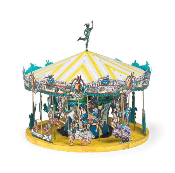 RED GROOMS (b. 1937) , Tennessee Fox Trot Carousel | Christie's