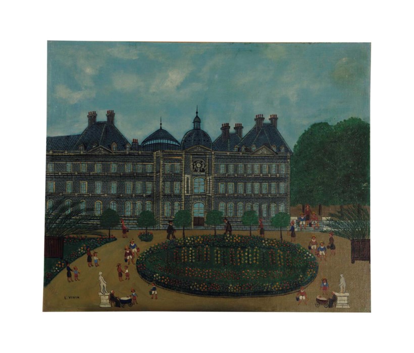 Louis Vivin (French, 1861-1936), Le jardin du Luxembourg | Christie's