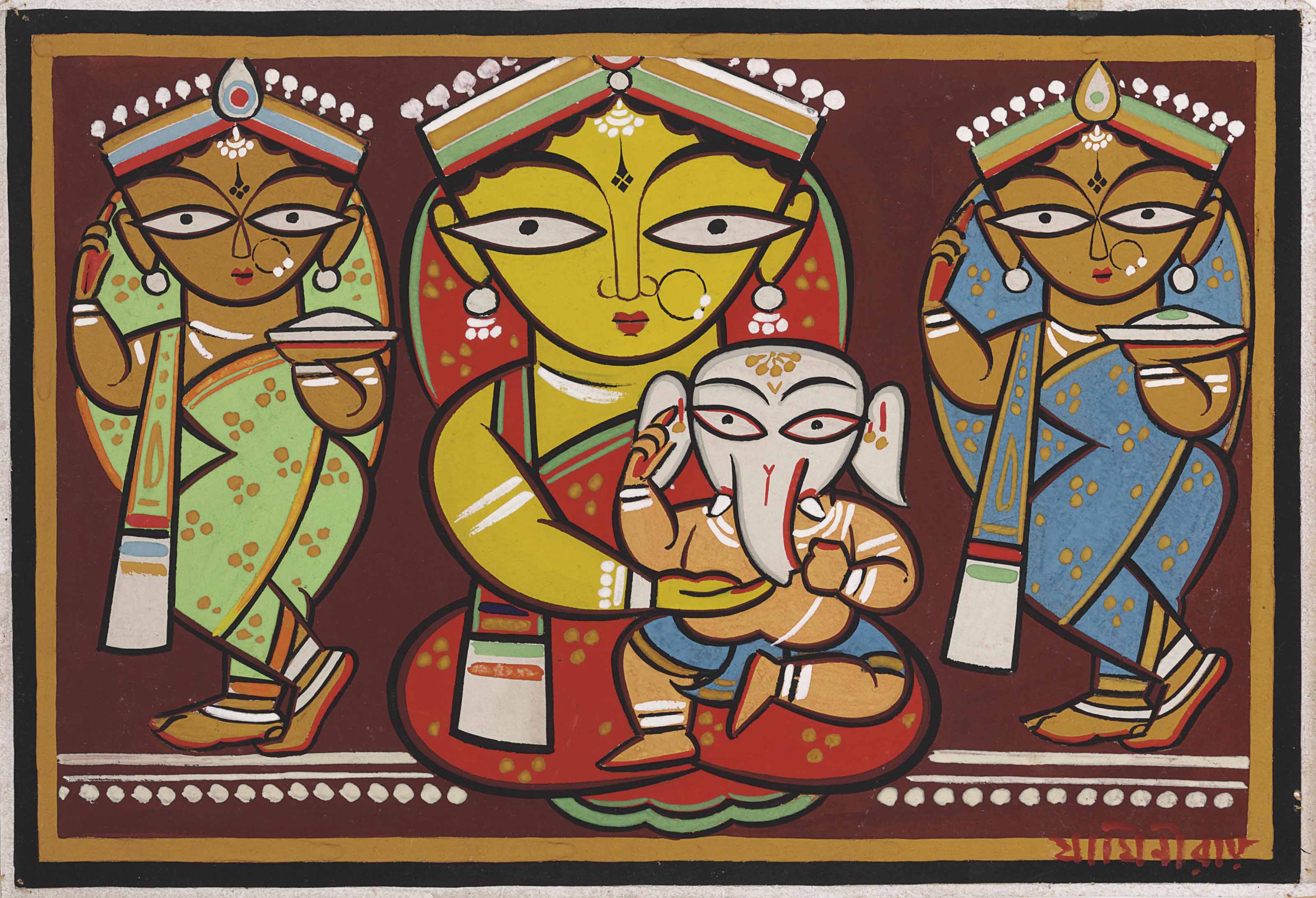 JAMINI ROY (1887-1972)