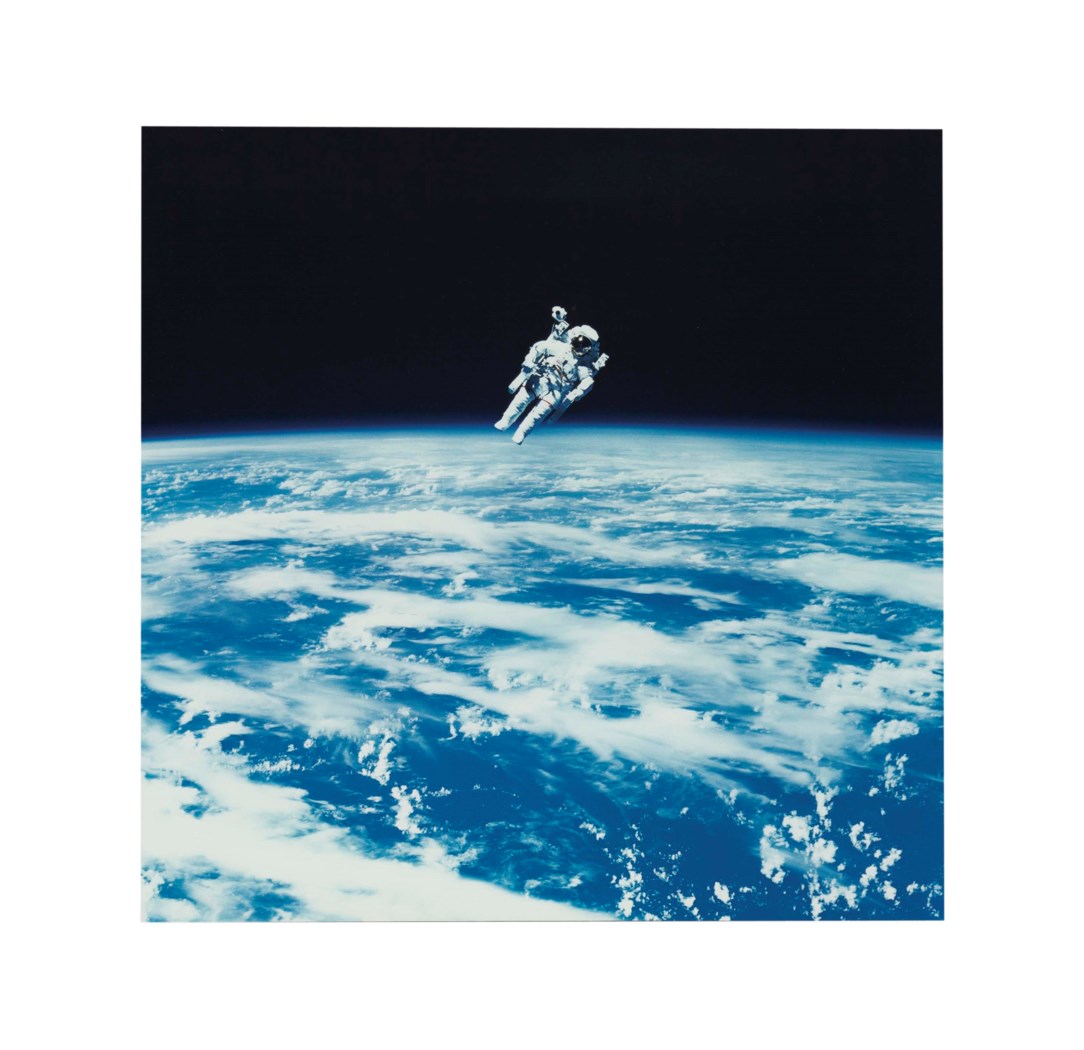 NASA, Mission specialist Bruce McCandless II, Mission 41-B, Challenger ...