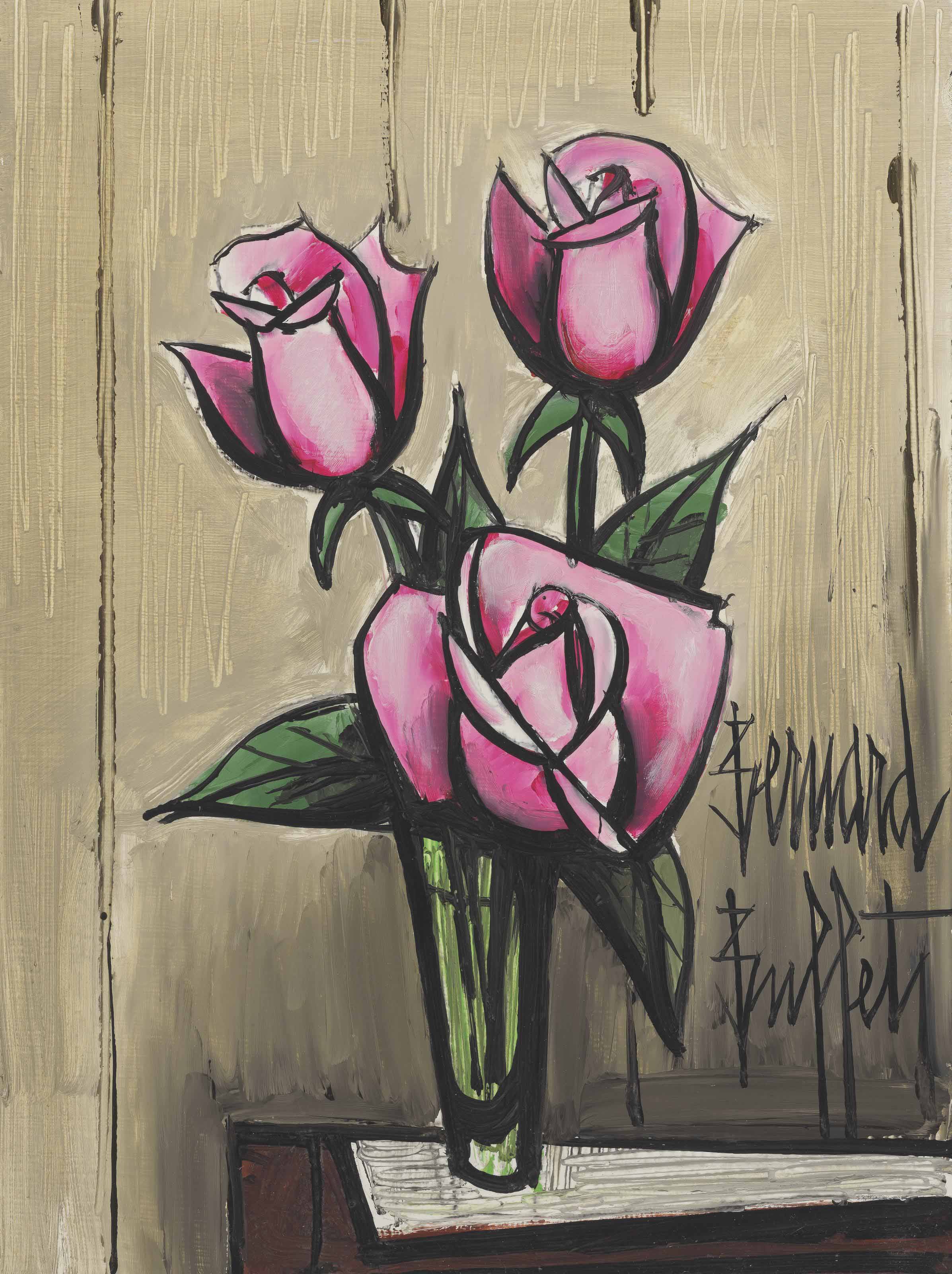 Bernard Buffet (1928-1999) , Roses | Christie's