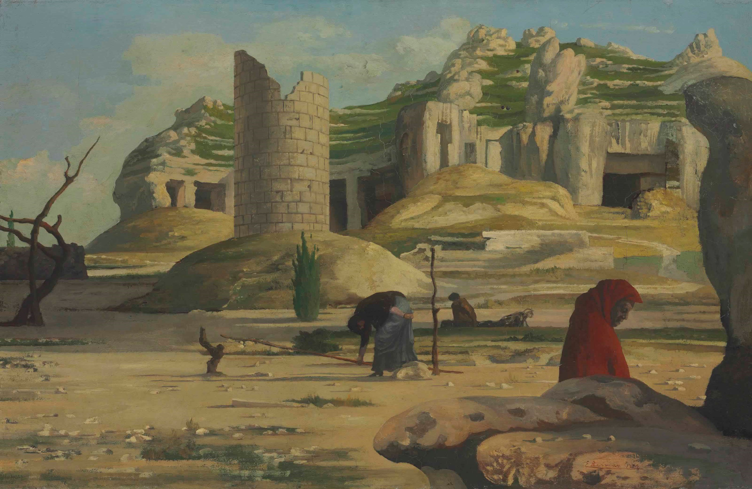 Eugene Berman (1899-1972), The Tower in the Quarry | Christie's