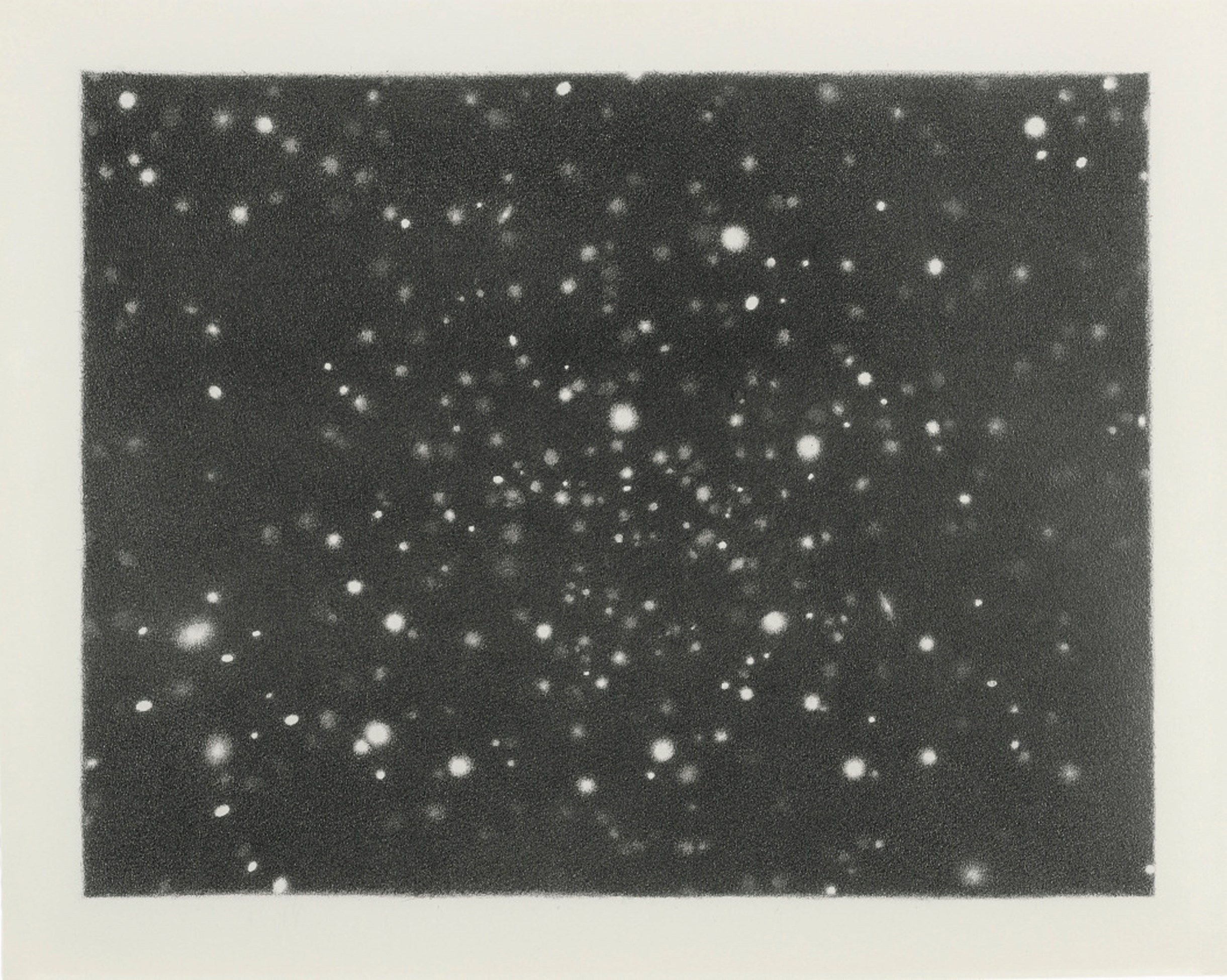 Vija Celmins (b. 1939), Galaxy (Hydra) | Christie's