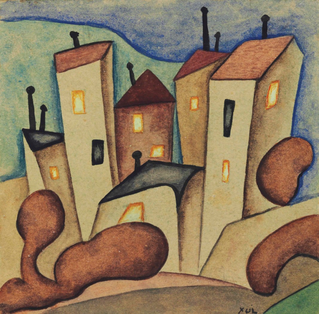 Alejandro Xul Solar (Argentinian 1887-1963), Siete casas | Christie's