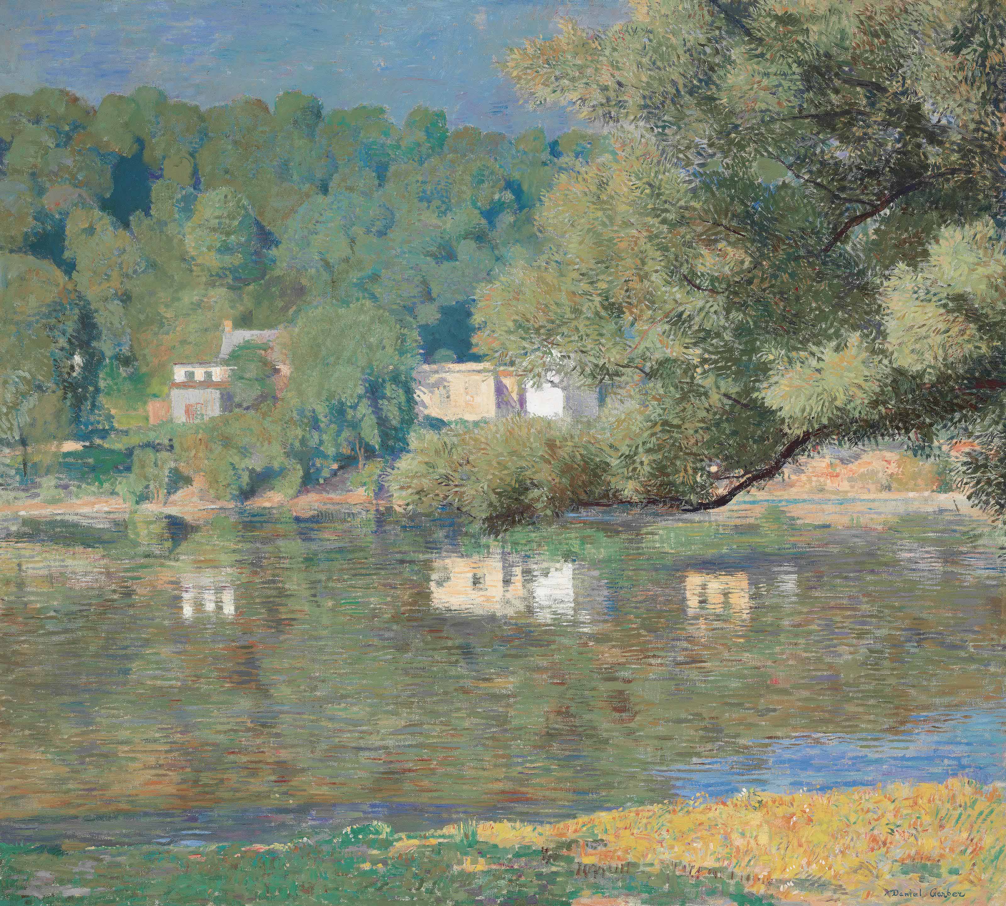 Daniel Garber (1880-1958) , Reflections | Christie's