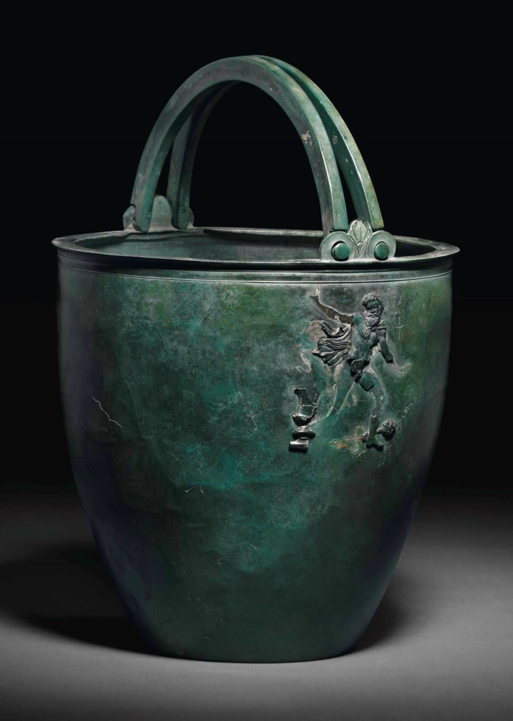 A GREEK BRONZE SITULA