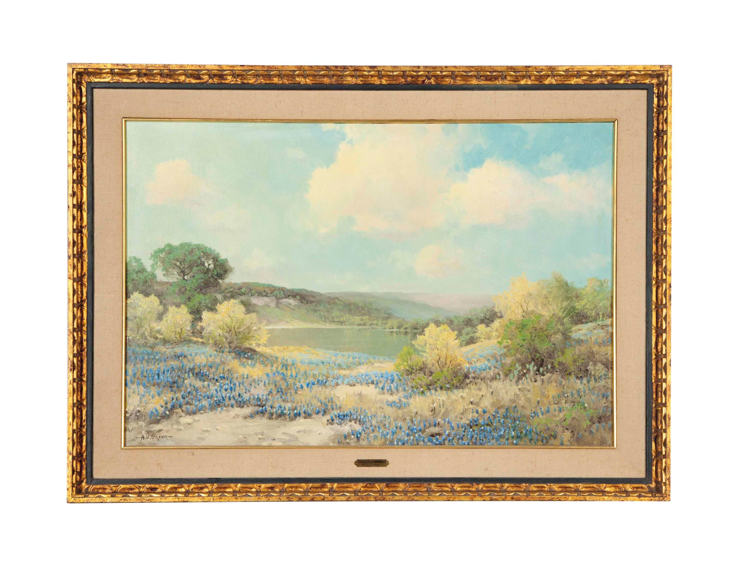 A.D. GREER (1904-1998) , Texas Bluebonnets | Christie's
