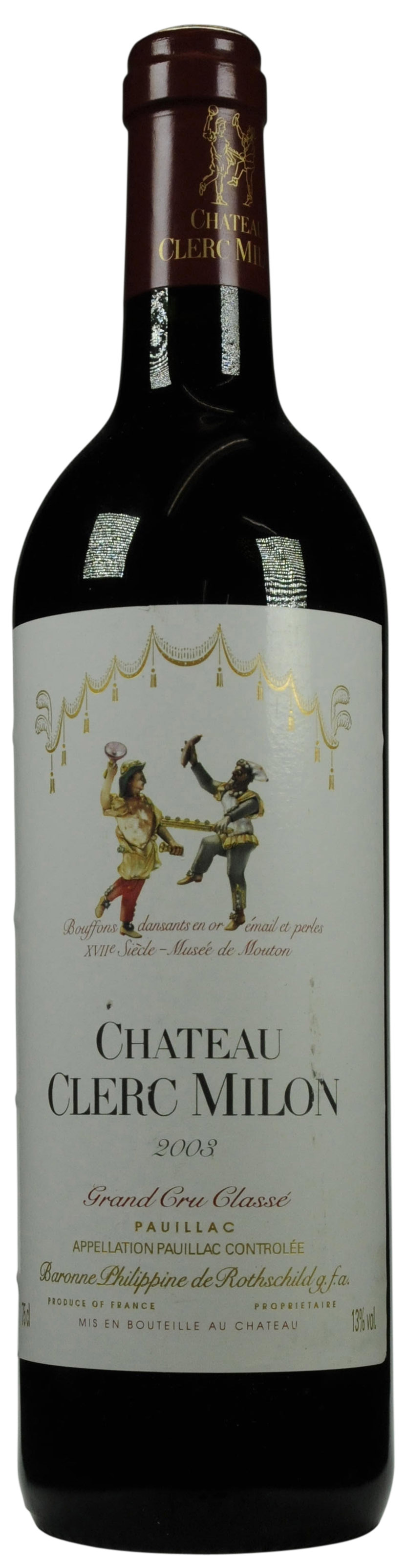 Château Clerc-Milon 2003, Pauillac, 5ème cru classé | Christie’s