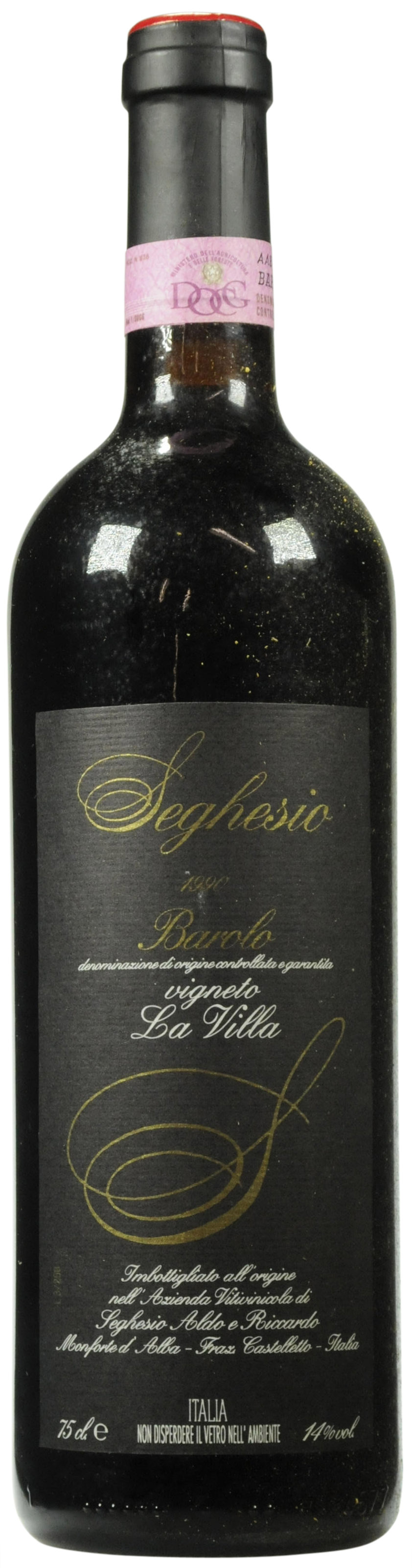 Seghesio, Barolo, Vigneto La Villa 1990, Piedmont | Christie’s
