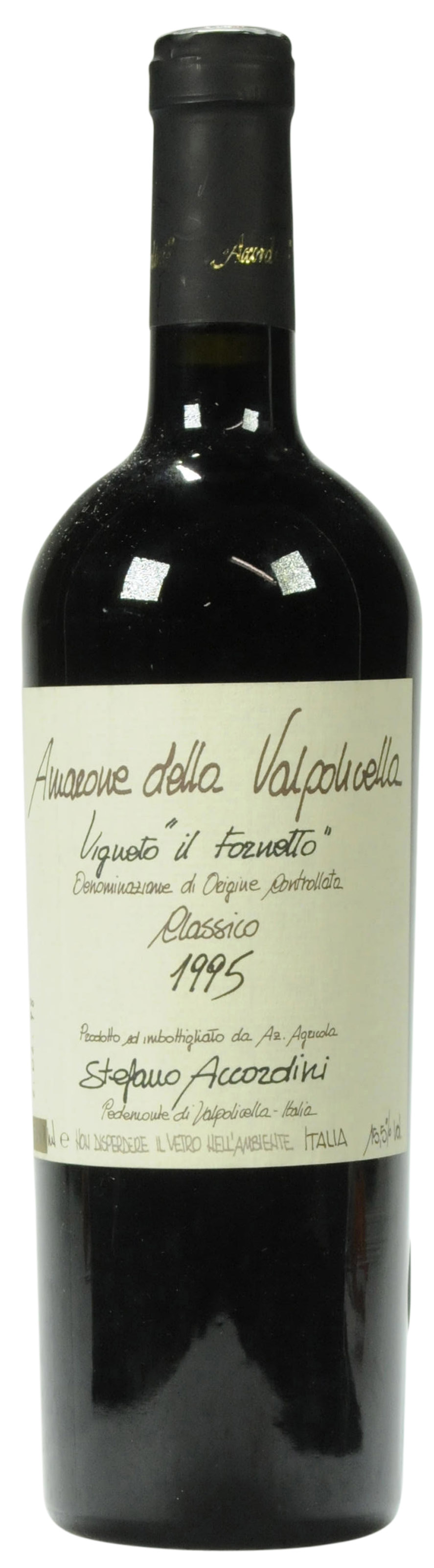 Stefano Accordini, Amarone, Il Fornetto--Vertical, Veneto | Christie’s