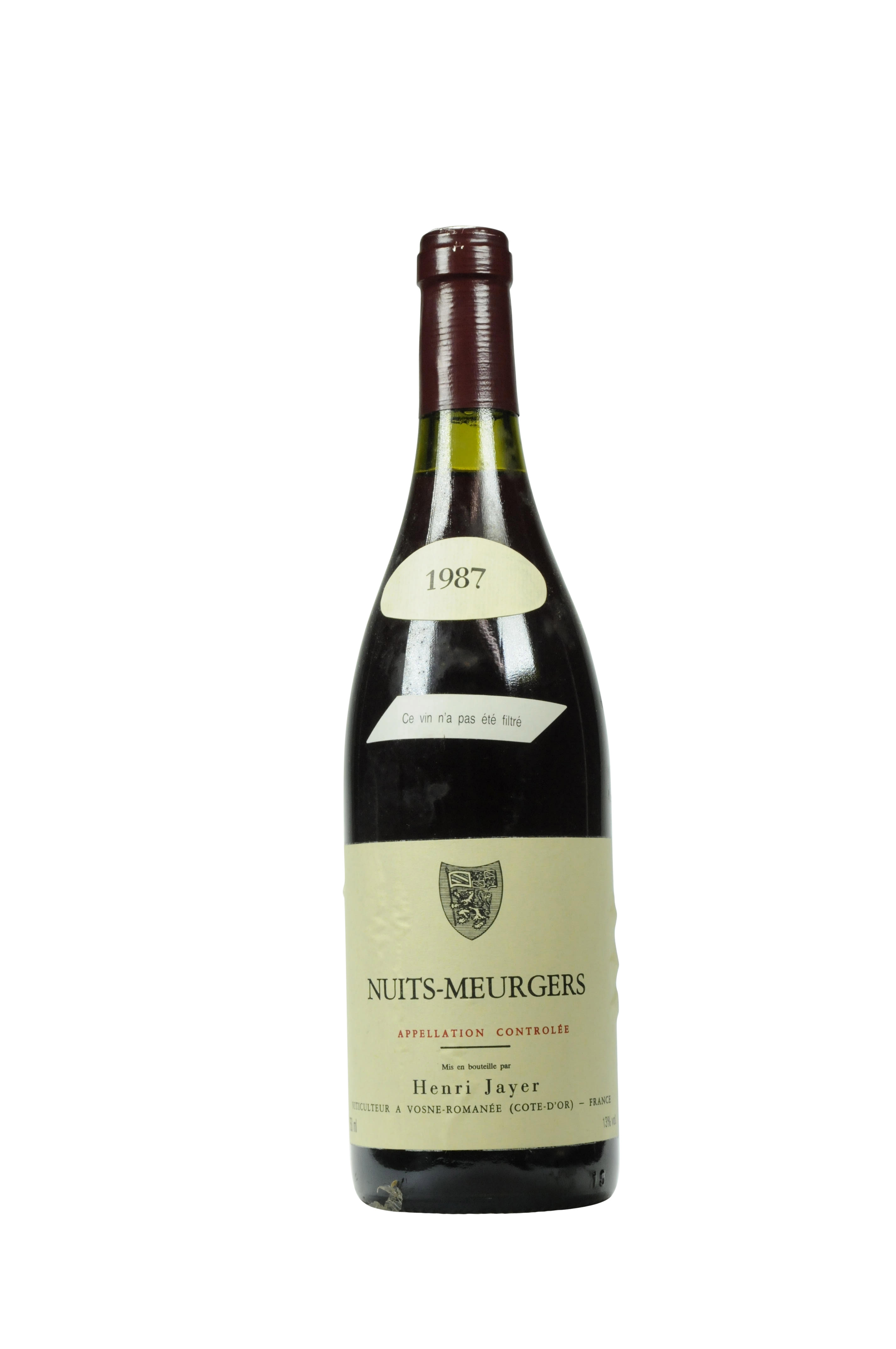 Henri Jayer, Nuits-Saint-Georges, Meurgers 1987, 1er Cru, Côte de Nuits ...