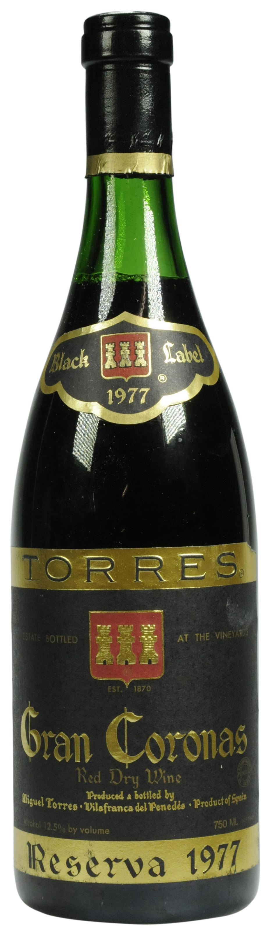 Torres, Gran Coronas, Reserva--Vertical, Penedès | Christie’s